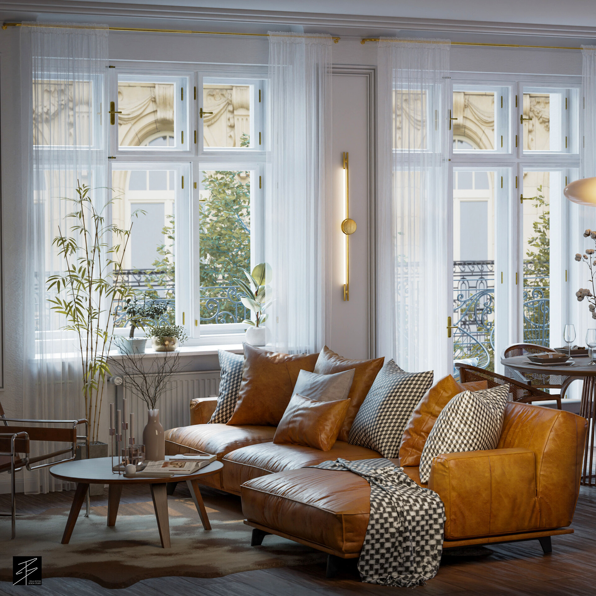 ArtStation - Tenement interior design & visualization