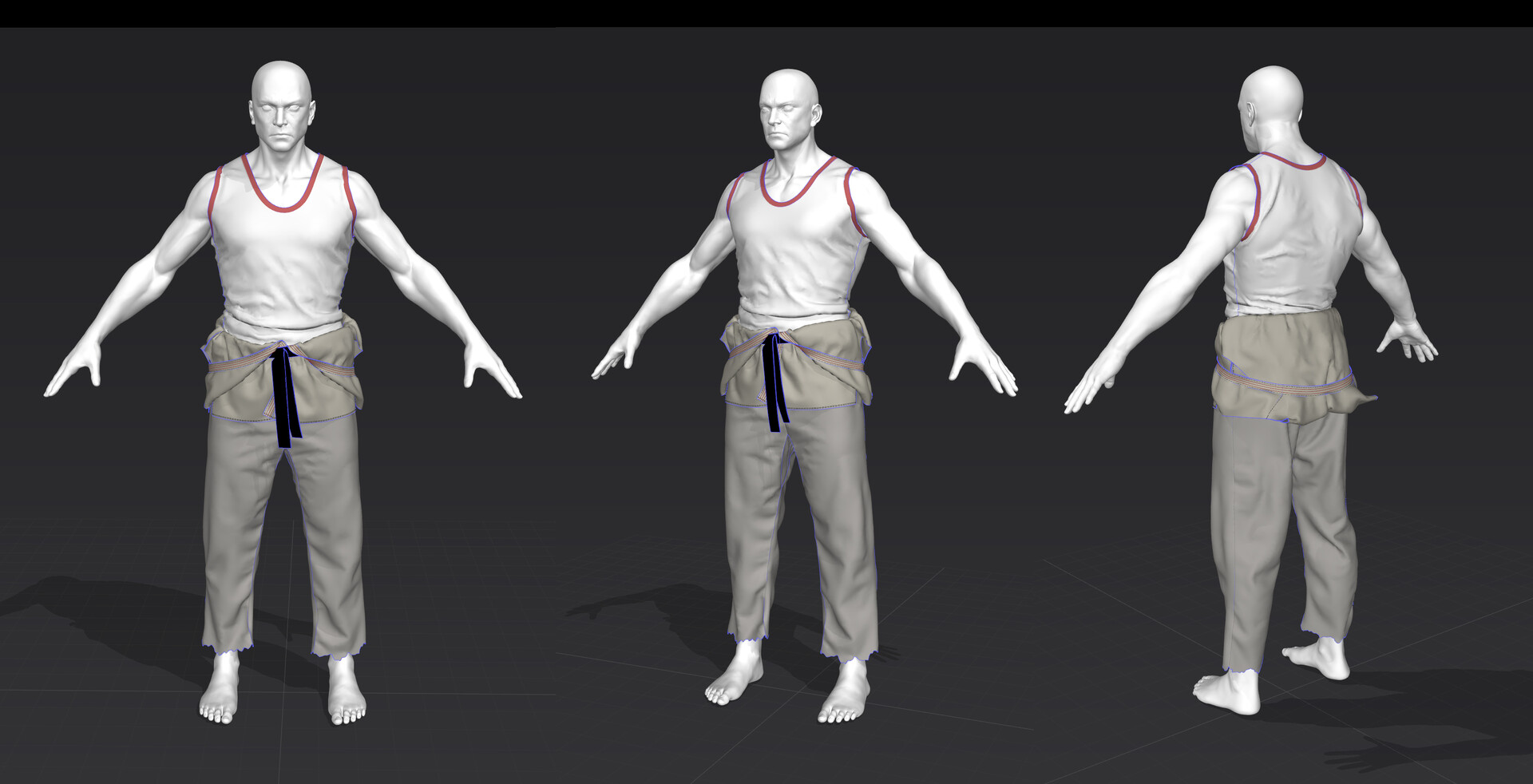 Duc (Phil) Nguyen - Ryu - Street Fighter - Fan art