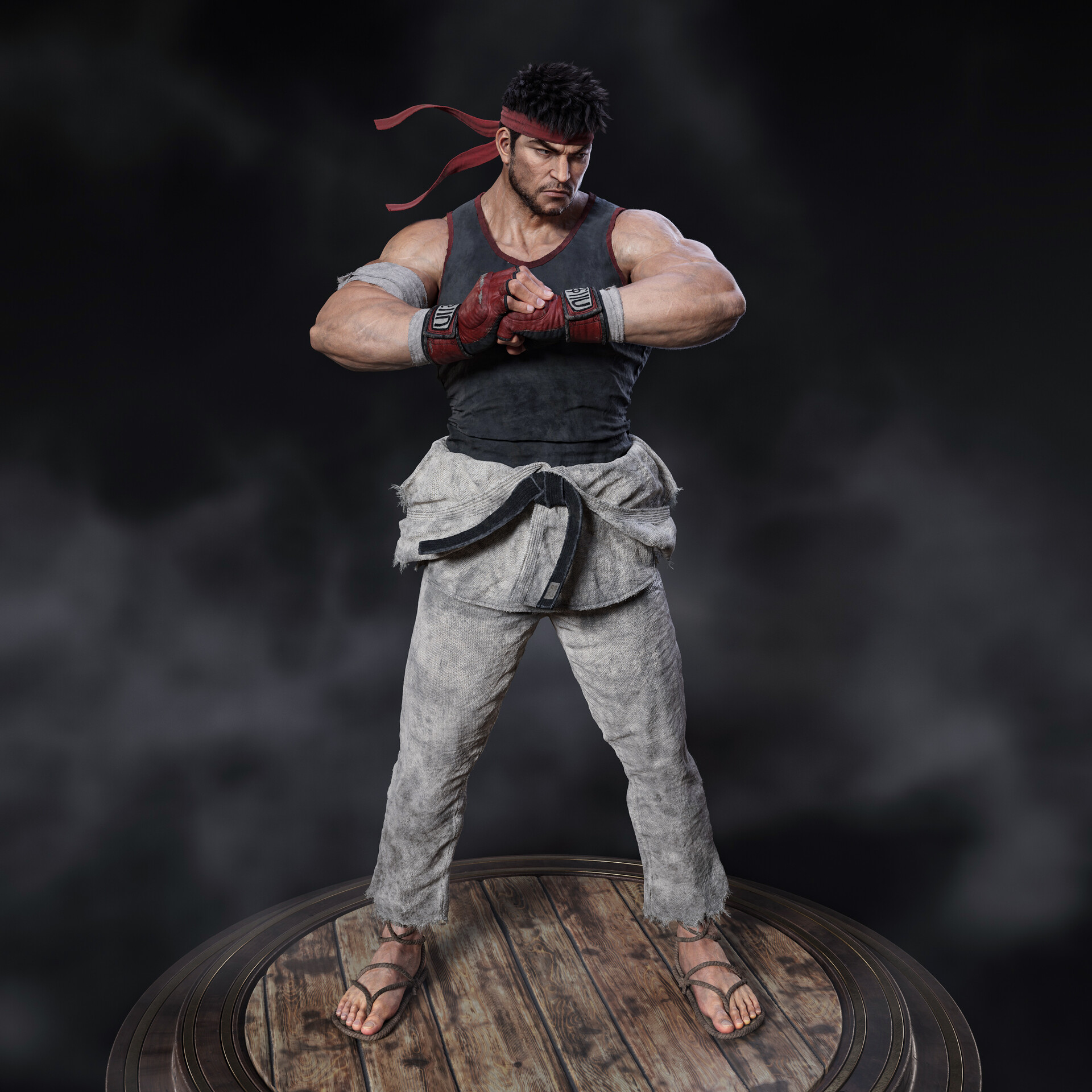 Duc (Phil) Nguyen - Ryu - Street Fighter - Fan art