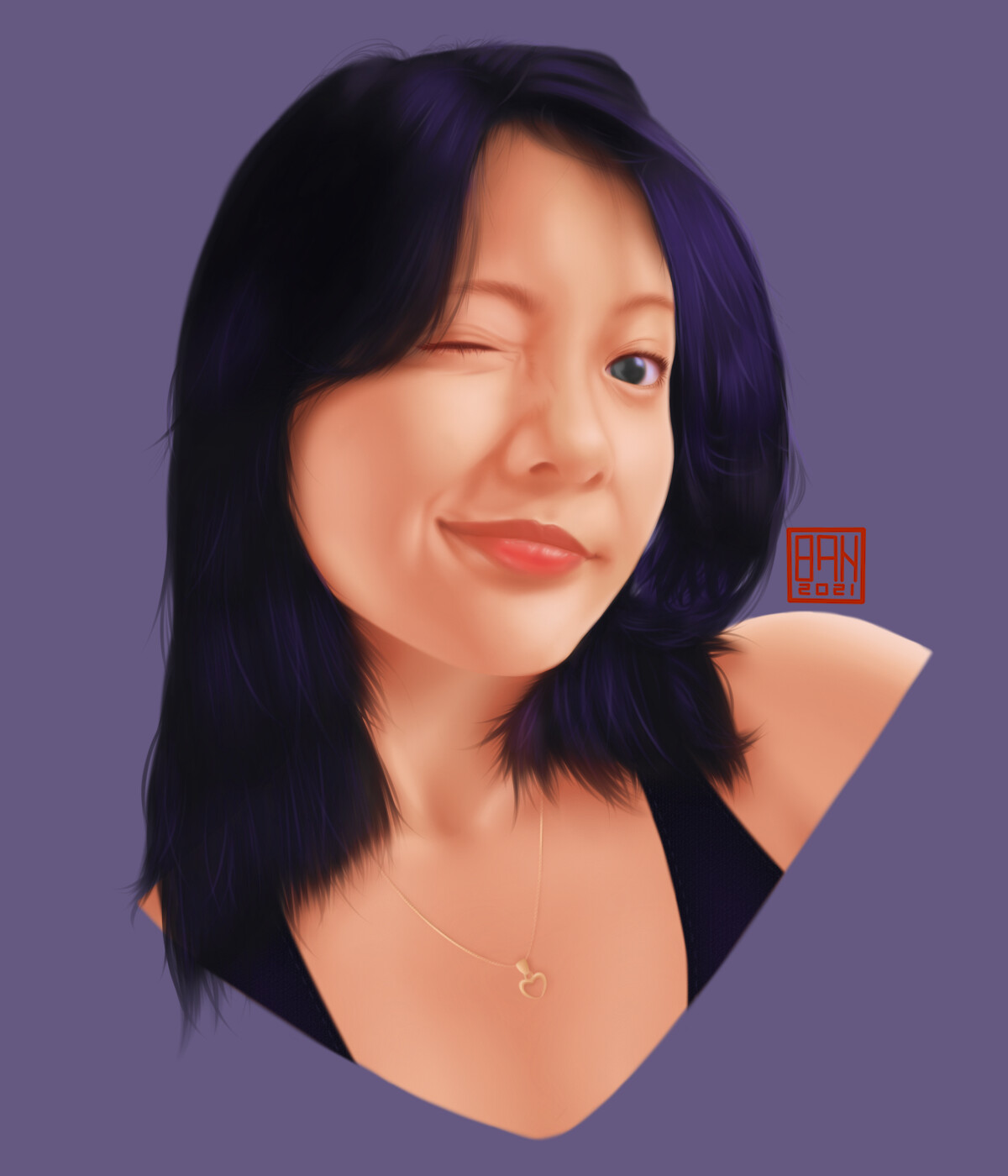 ArtStation - Purple (Commission)