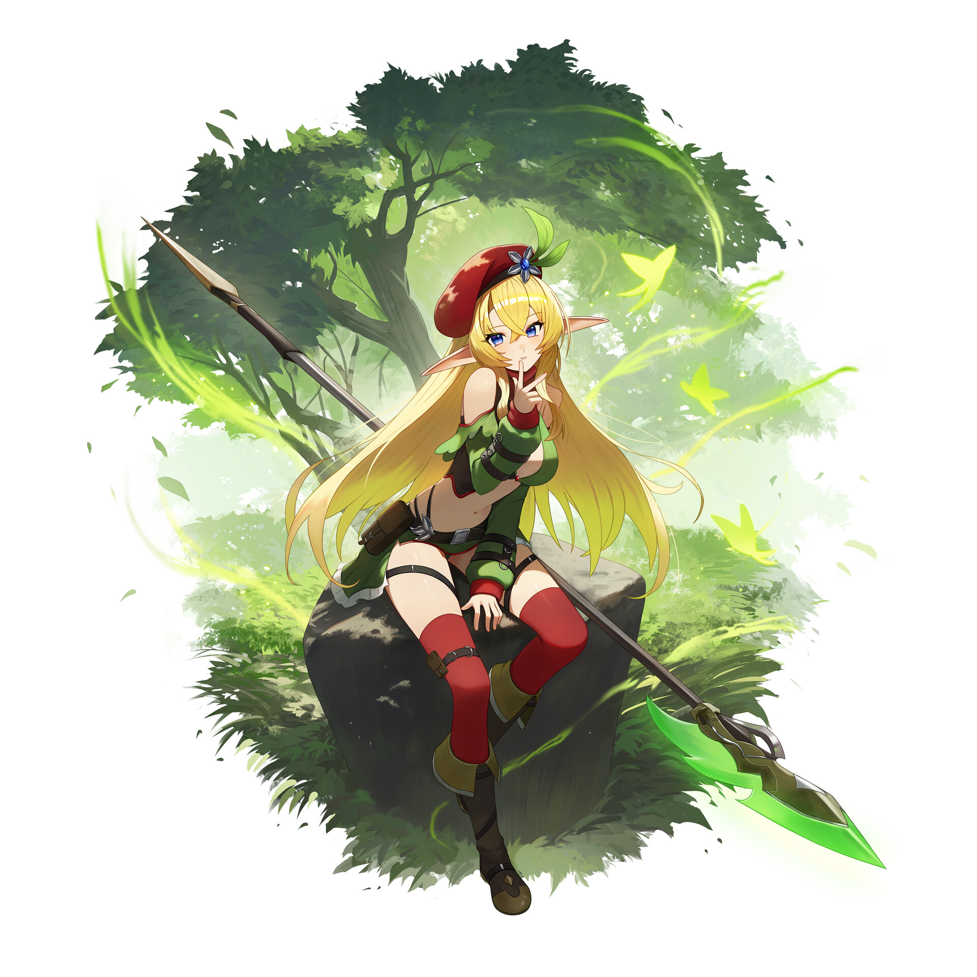 ArtStation - Elf Warrior