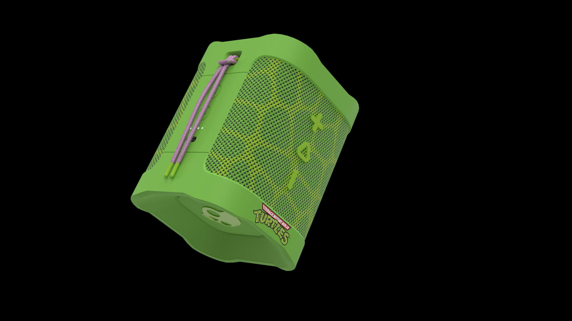 ArtStation - skullcandy TMNT speaker fan project