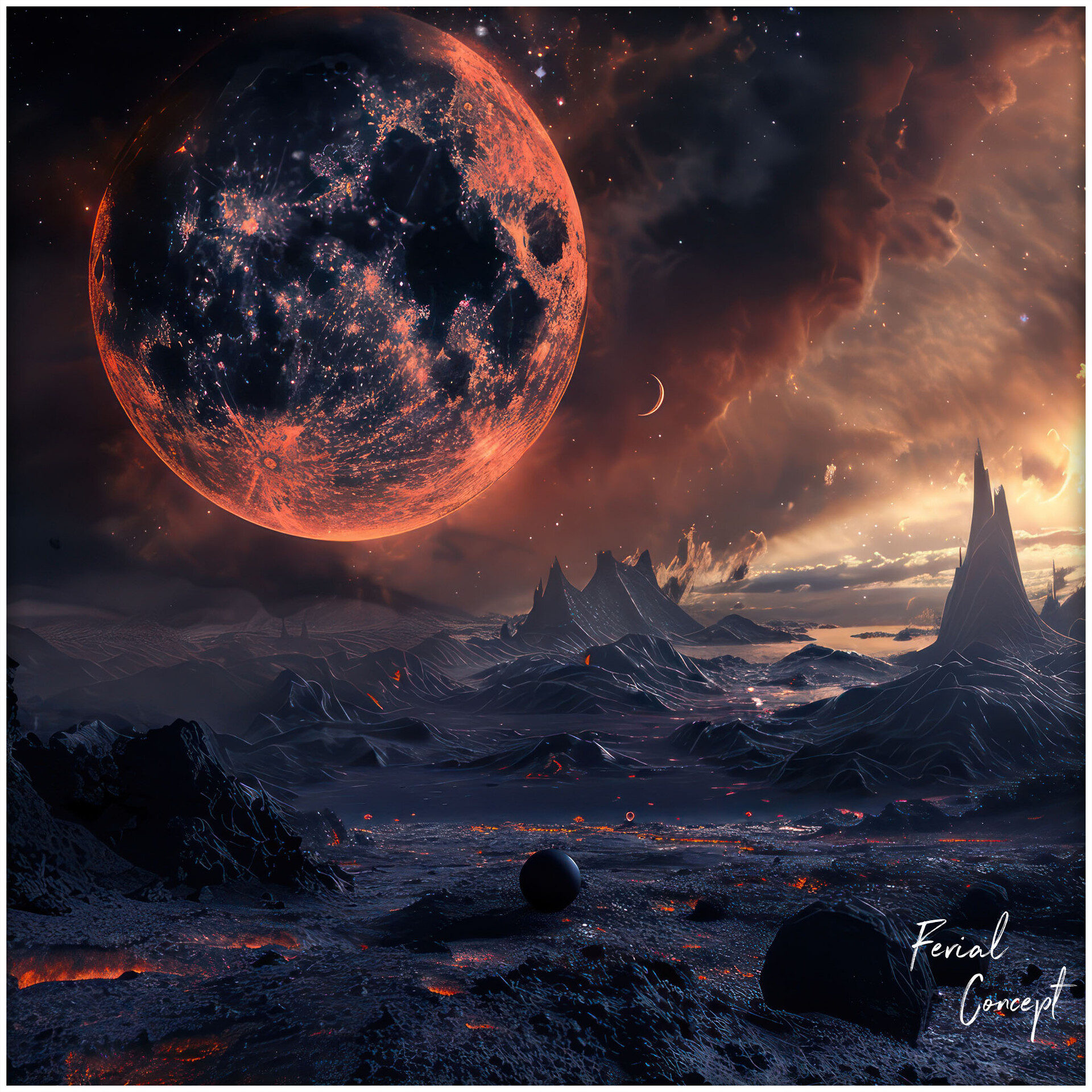 ArtStation - 🔹220 Cosmic Horror - Environment Concept Reference Image ...