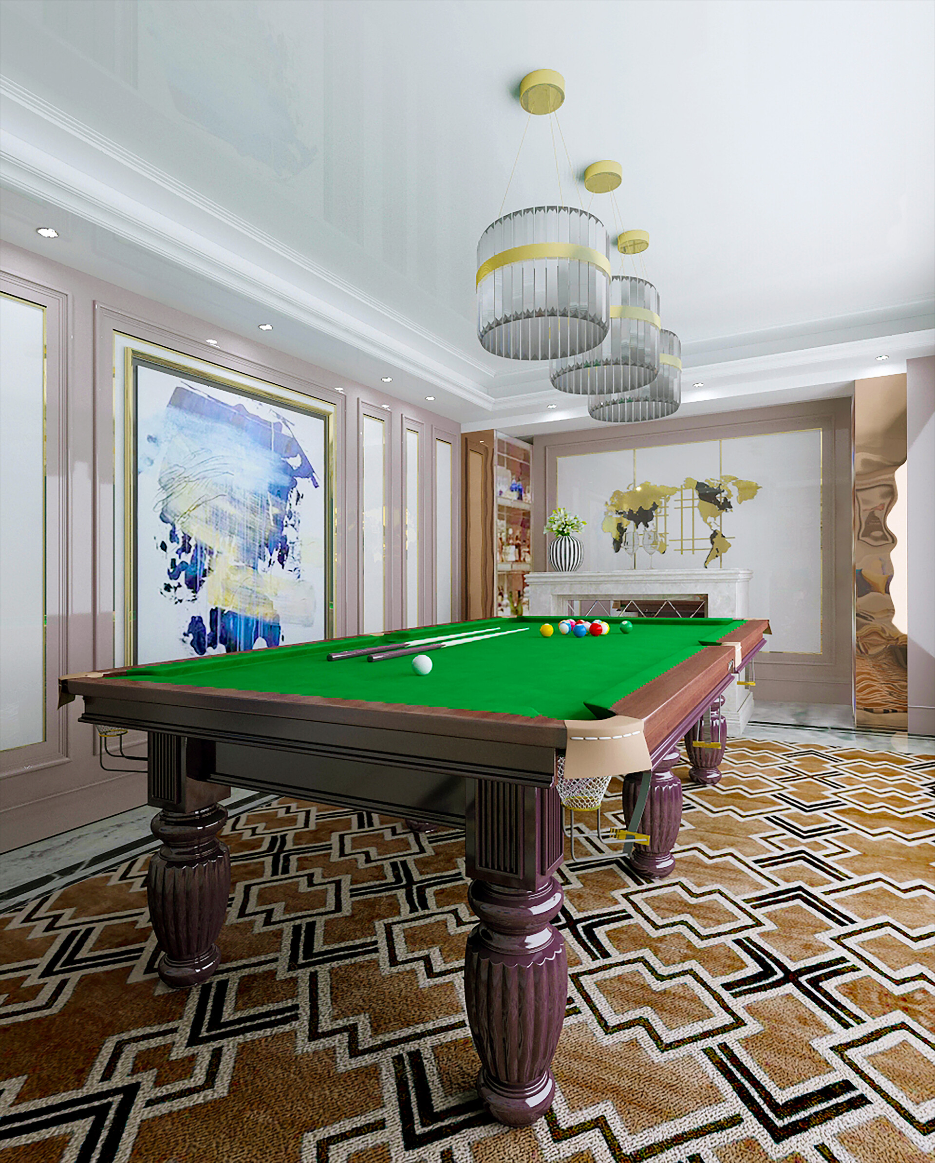 ArtStation - billard pool game