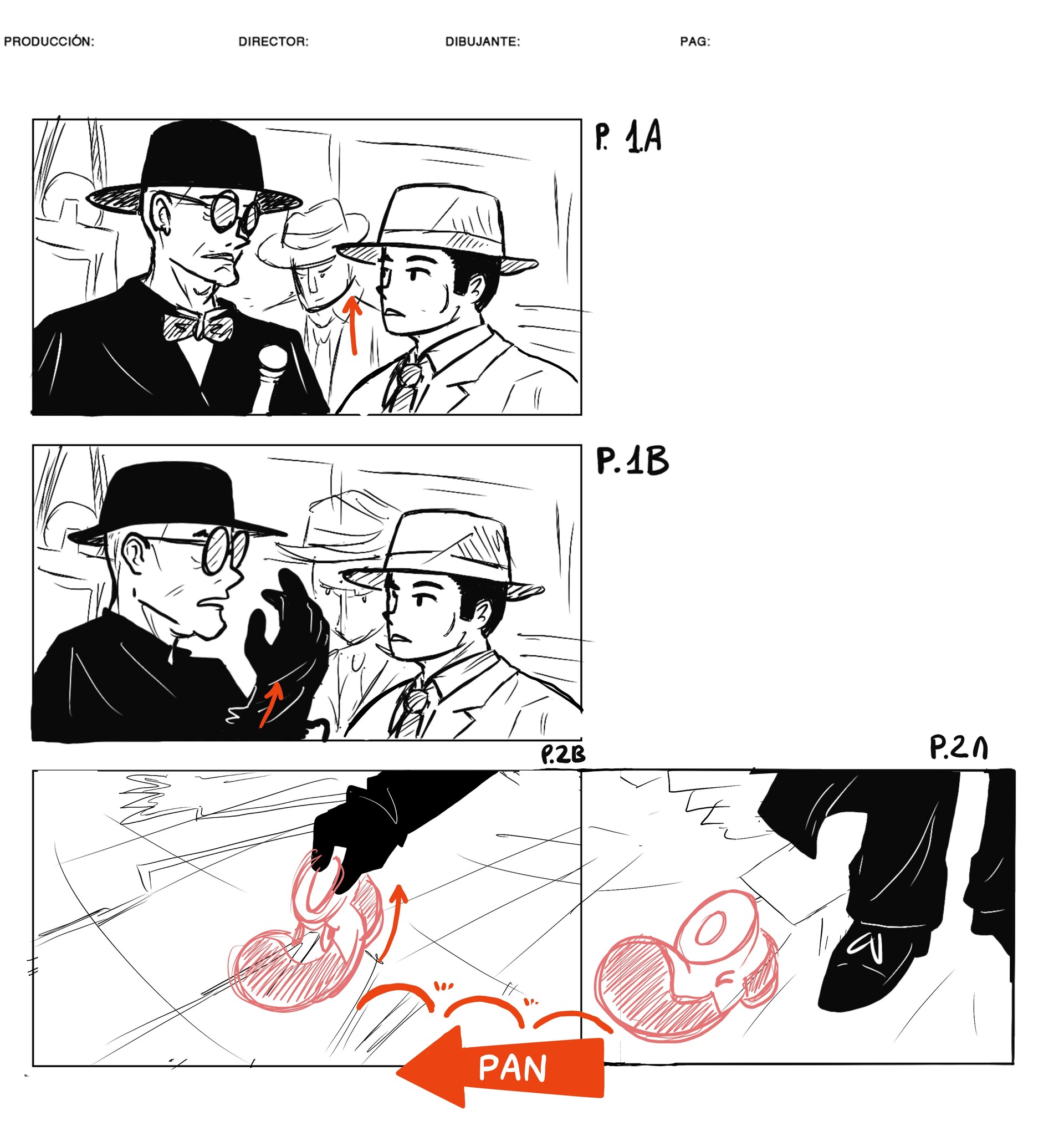 ArtStation - Replanning Storyboard exercise.