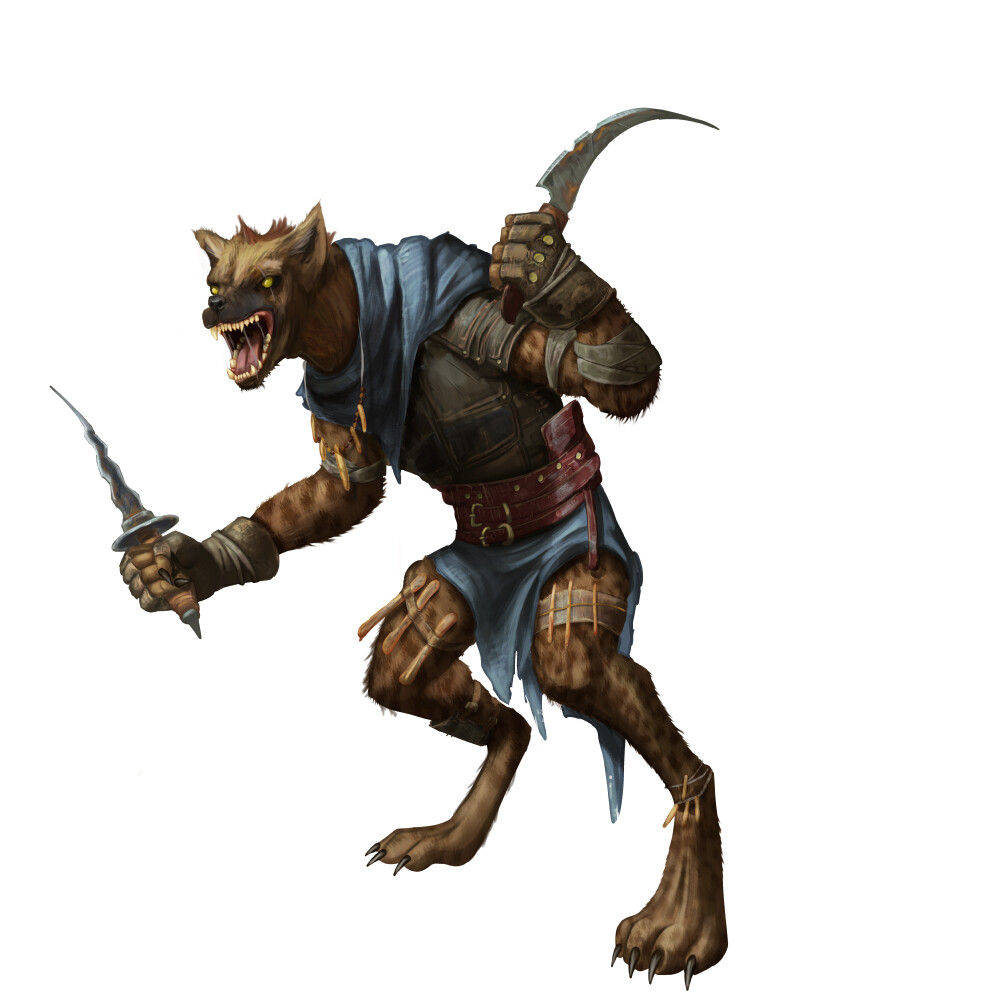 ArtStation - Gnoll Rogue