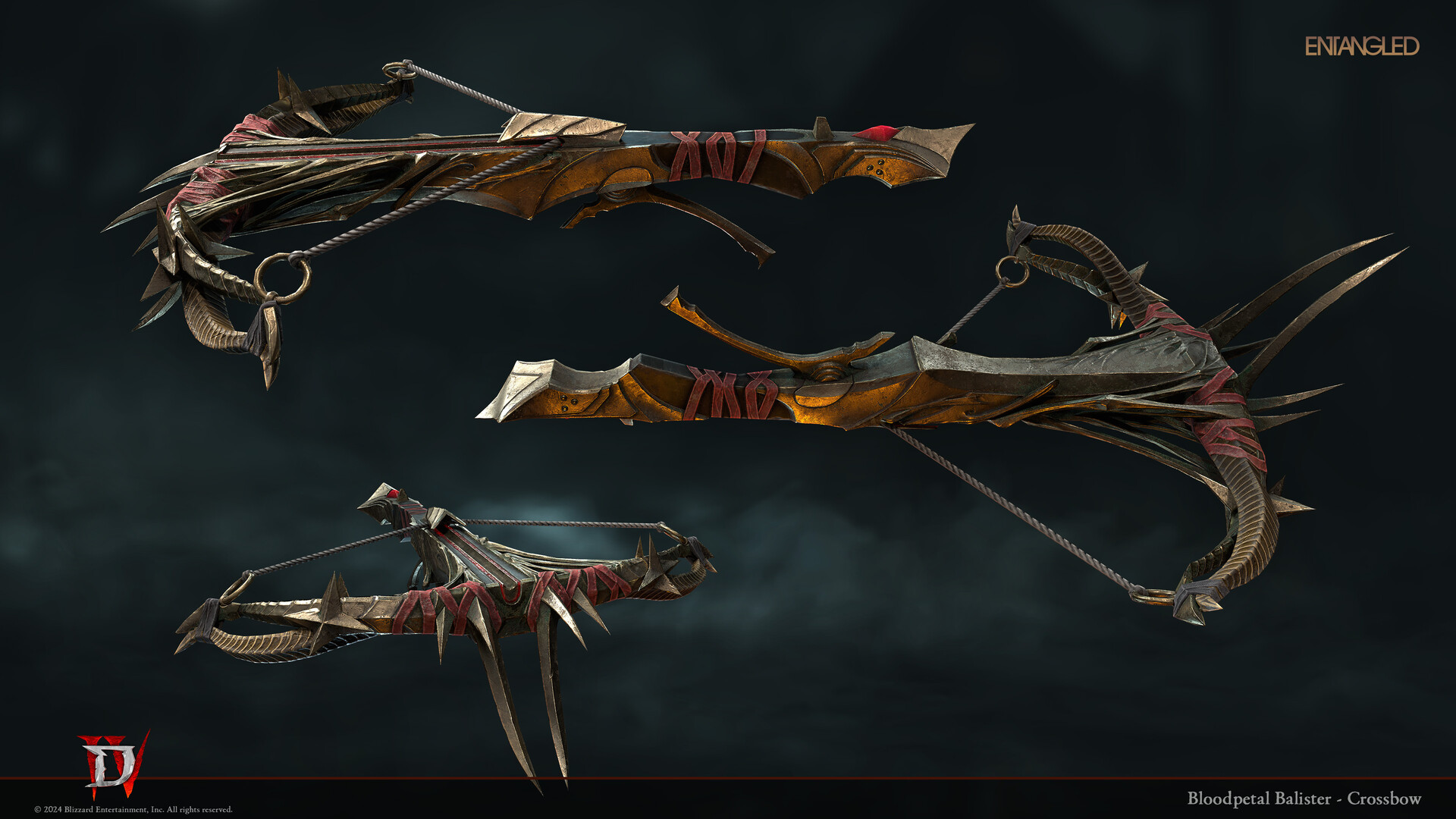 ENTANGLED Studio - Diablo IV | Weapons