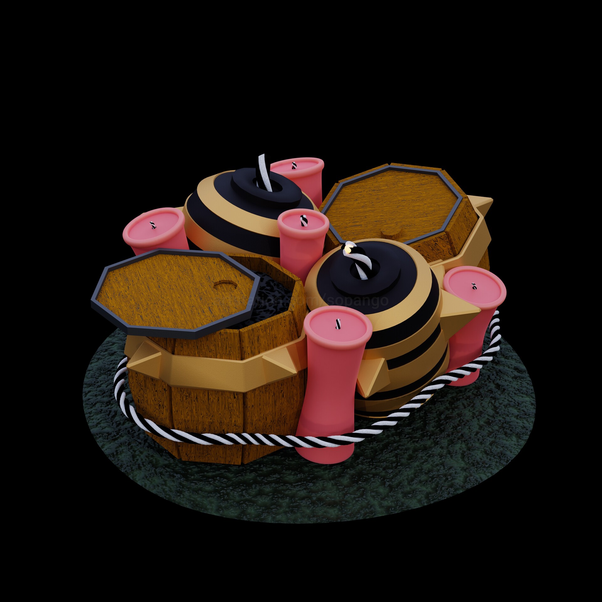 ArtStation - Clash of Clans Bomb!