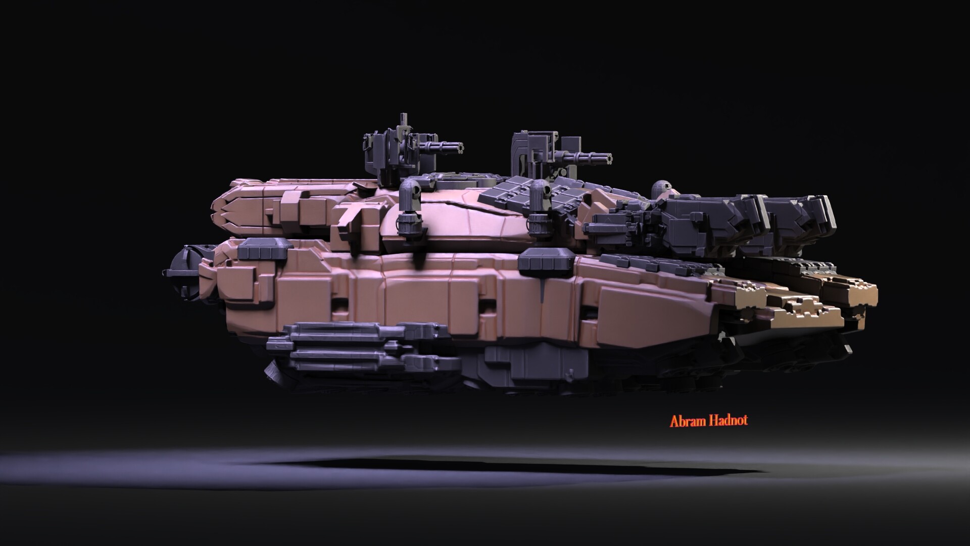 ArtStation - Stahl Radiation Tank