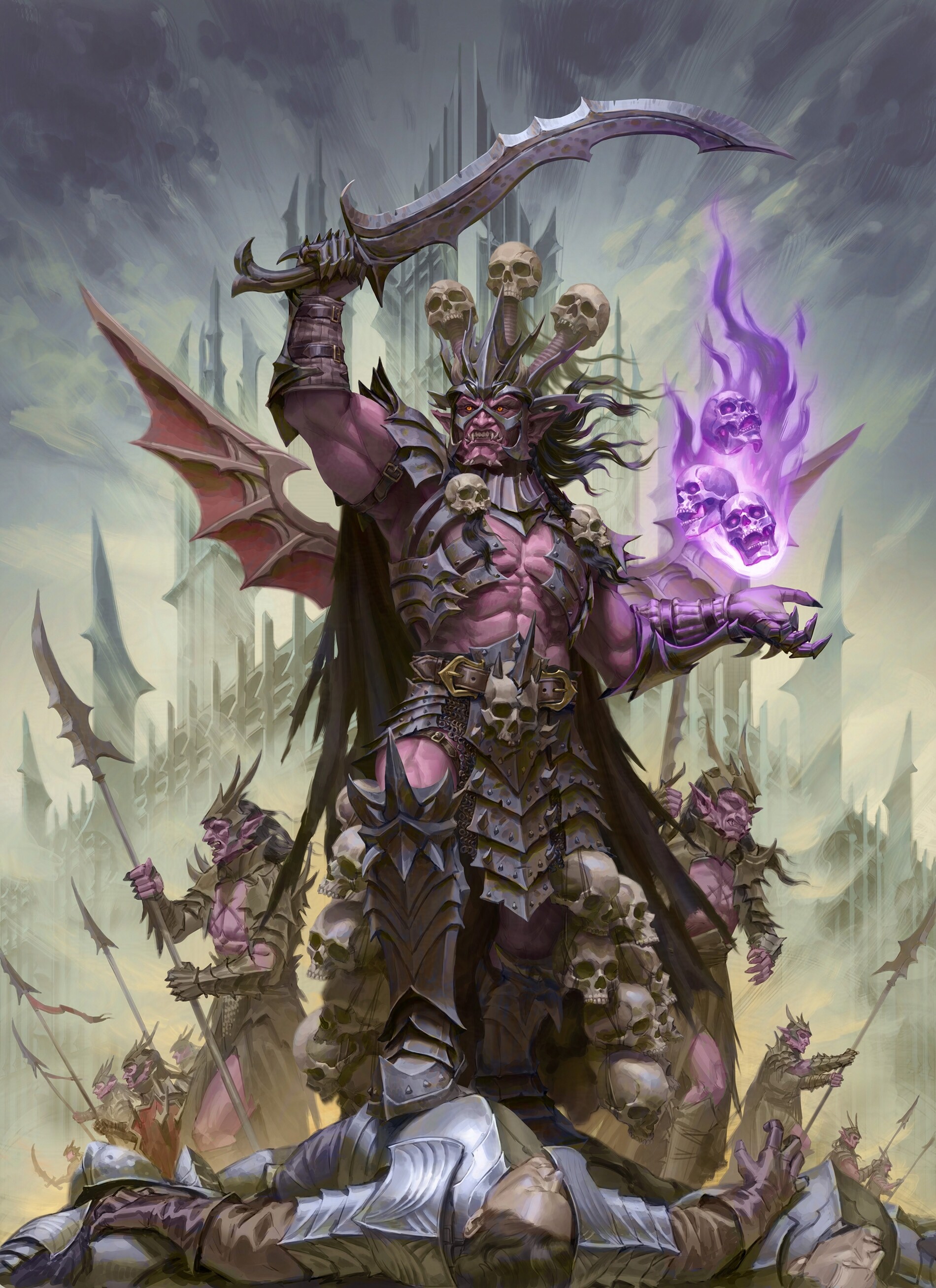 ArtStation - Flee Mortals! Bloodlord Varrox