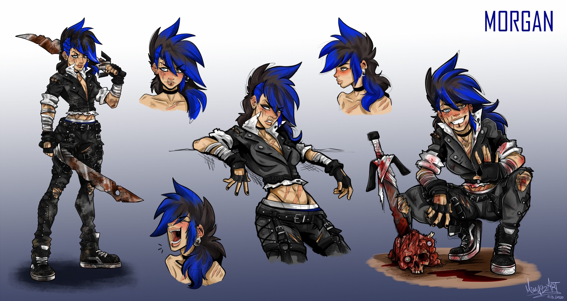ArtStation - Morgan Desing 2017-2020 (Concept Art Proyect)