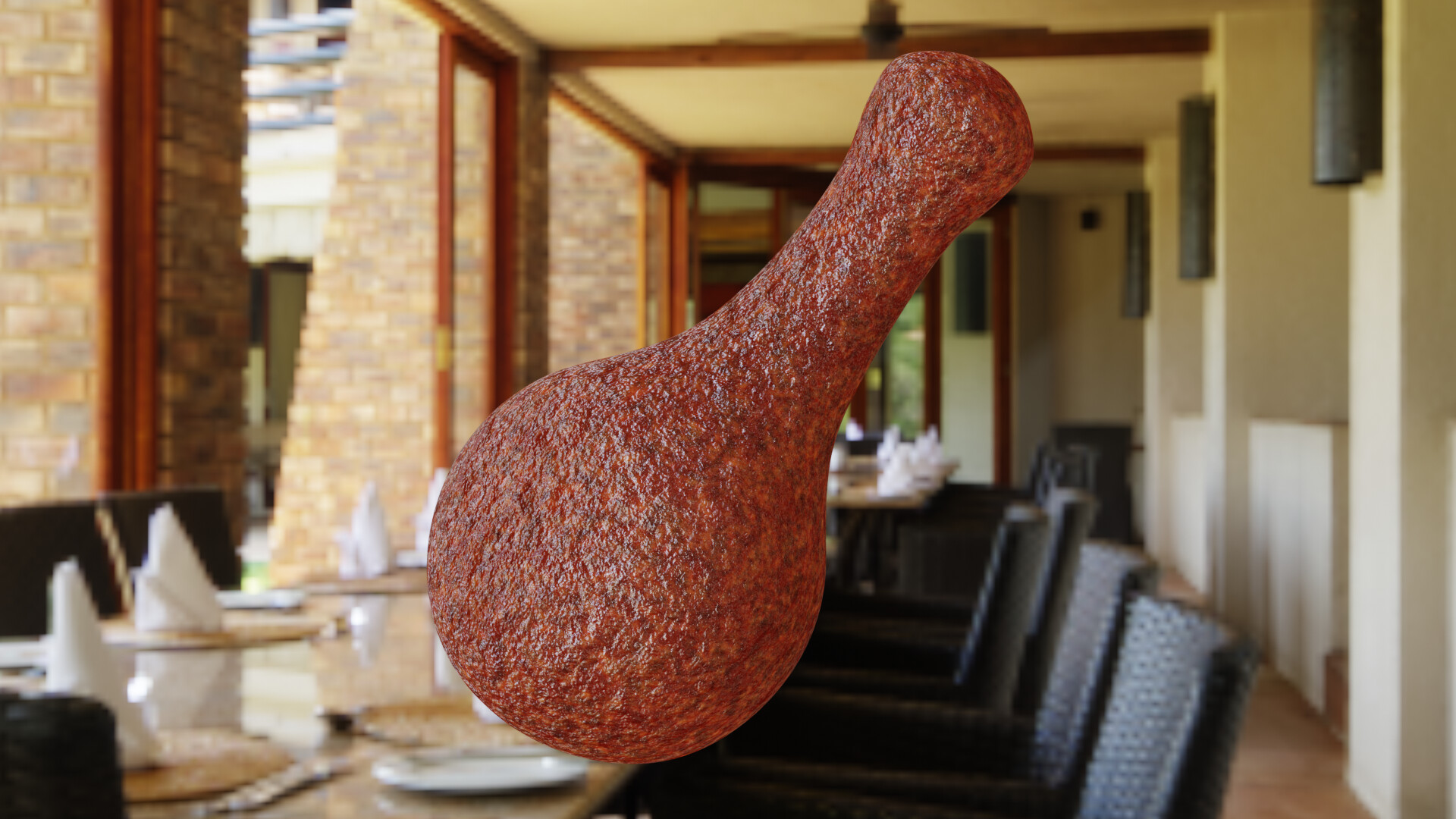 ArtStation - Realistic 3D Chicken