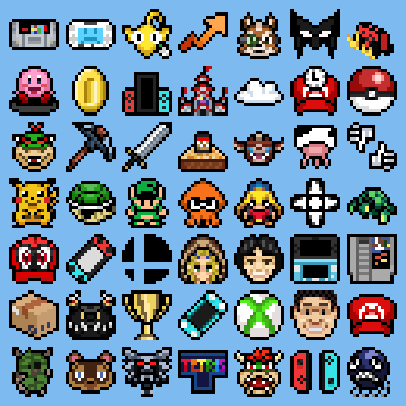 ArtStation - Assortment of Game Icons - Ninty Fresh Magazine