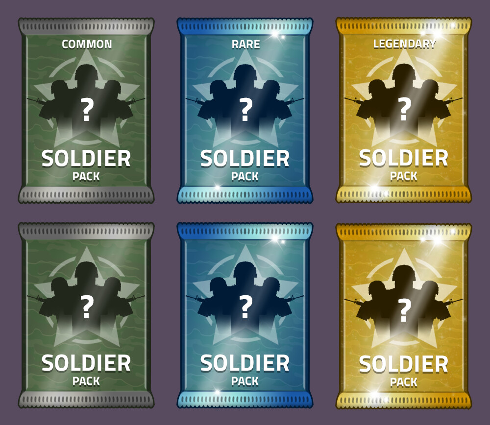 ArtStation - Soldier Packs