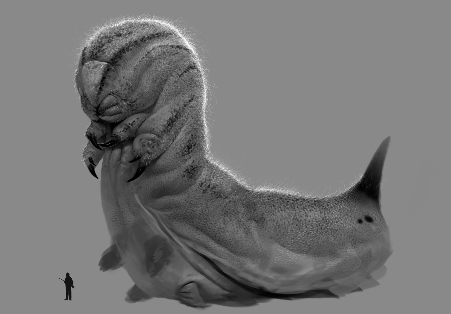 ArtStation - Godzilla: King of the Monsters - Mothra Larva Concept