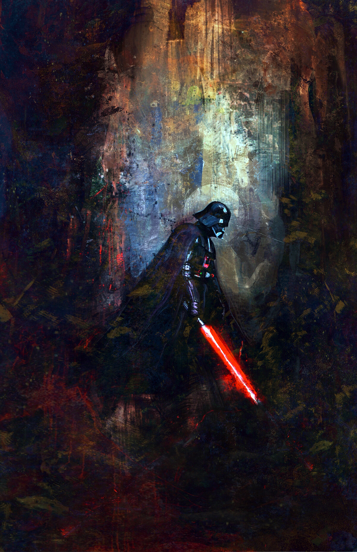 ArtStation - DARTH VADER HAUNTED