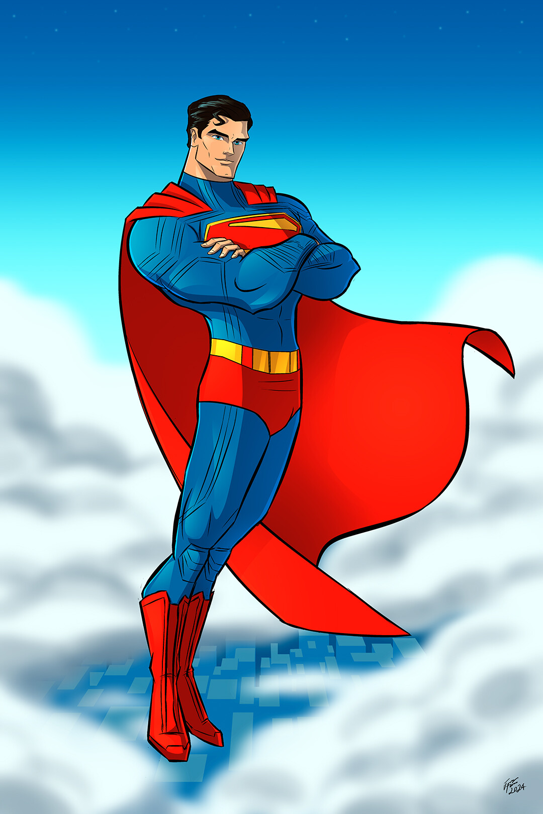 ArtStation - David Corenswet's Superman