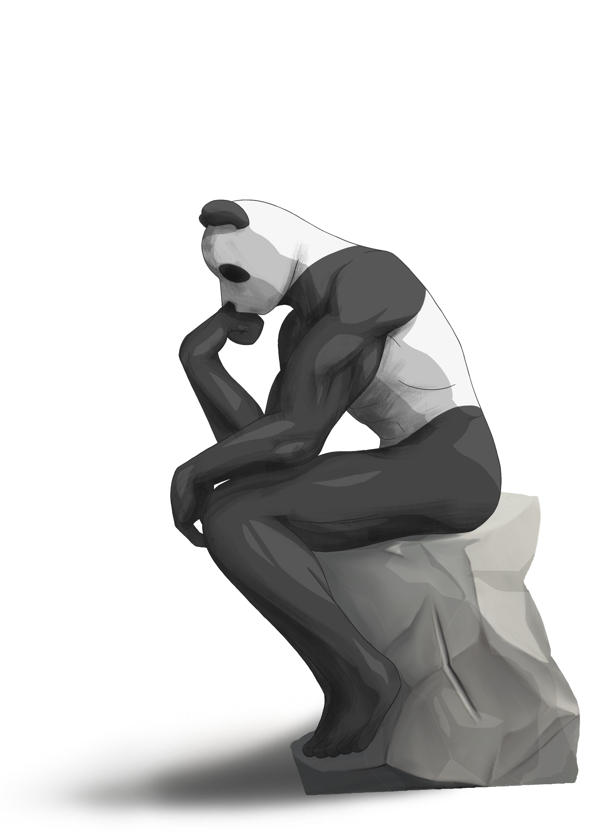 ArtStation - Thinking Panda
