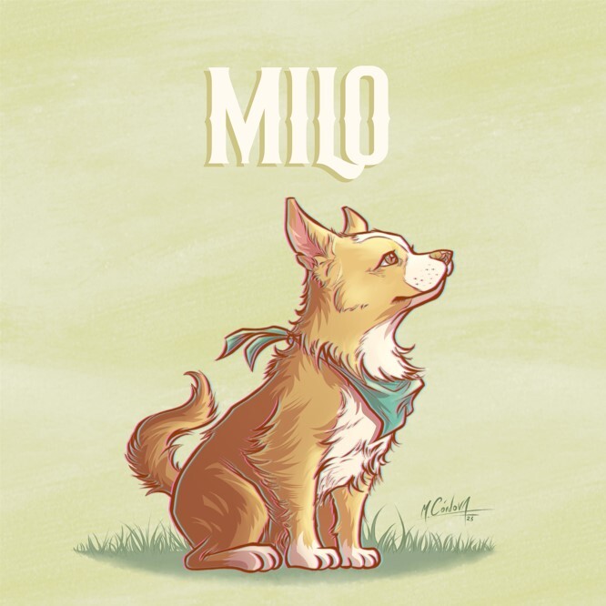 ArtStation - a friend named Milo