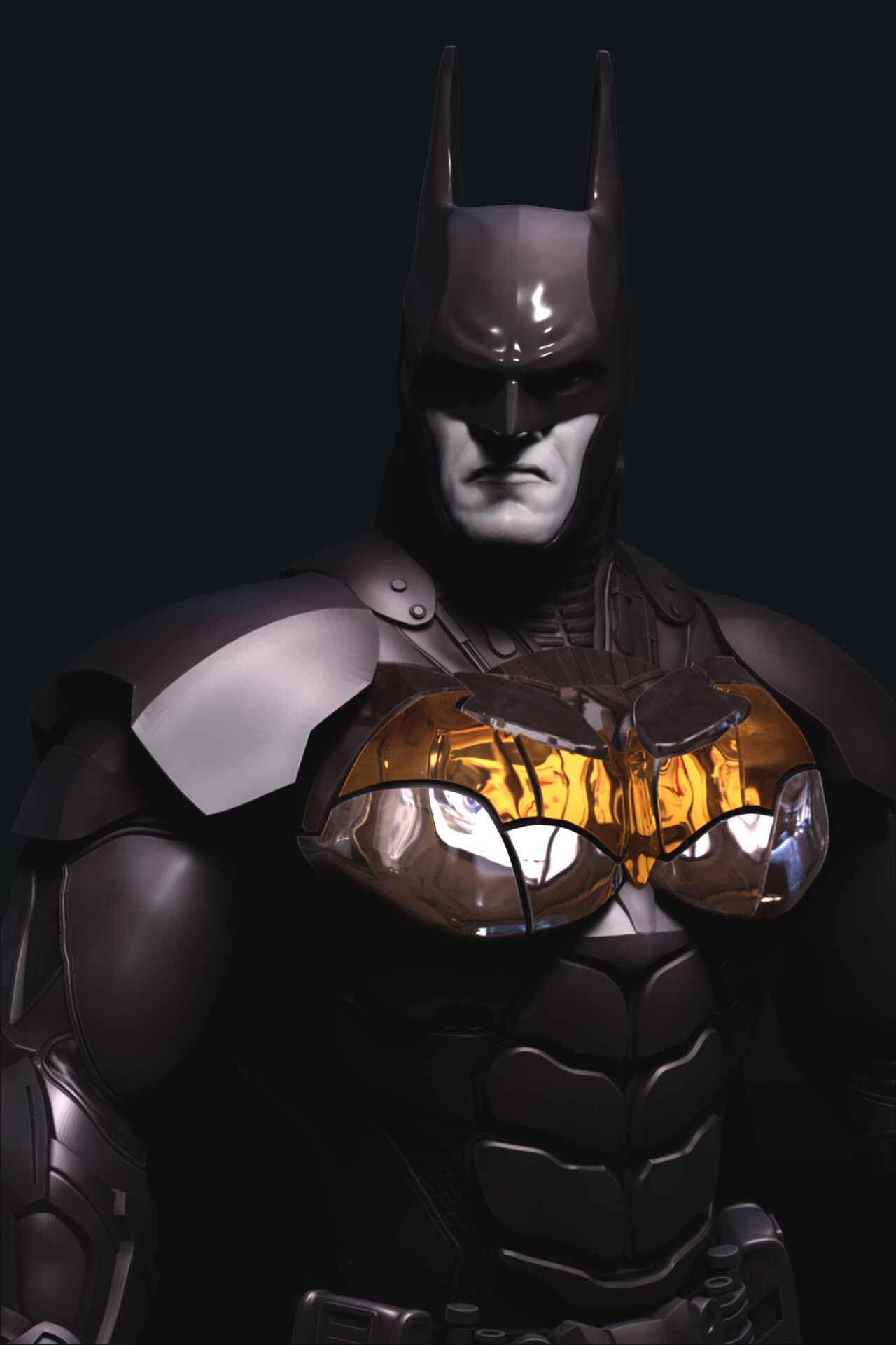 ArtStation - Batman Arkham Knight - Batsuit v8.04