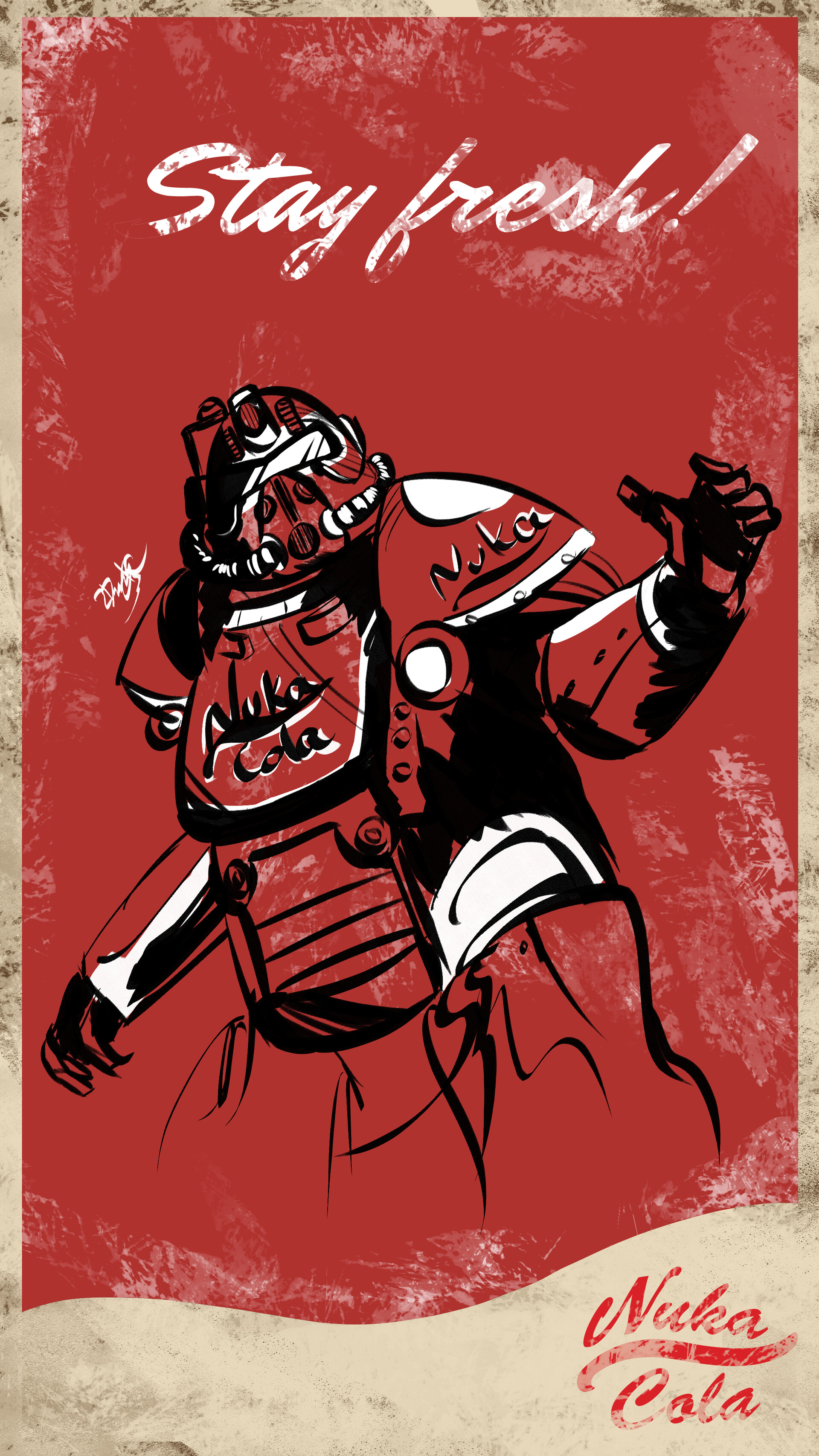 ArtStation - Power Armor Posters v.1