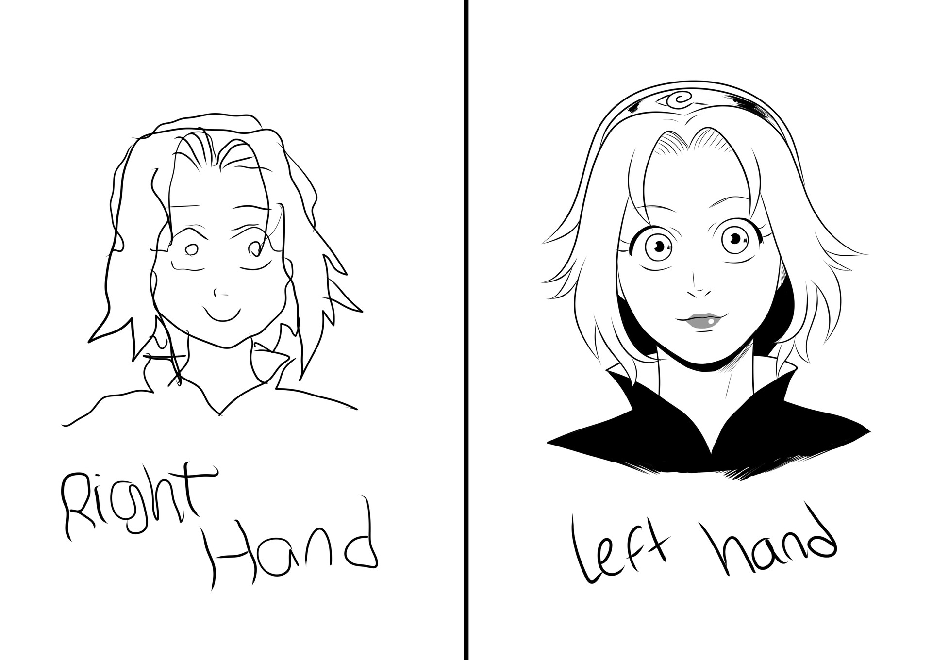 ArtStation - Right hand vs Left hand