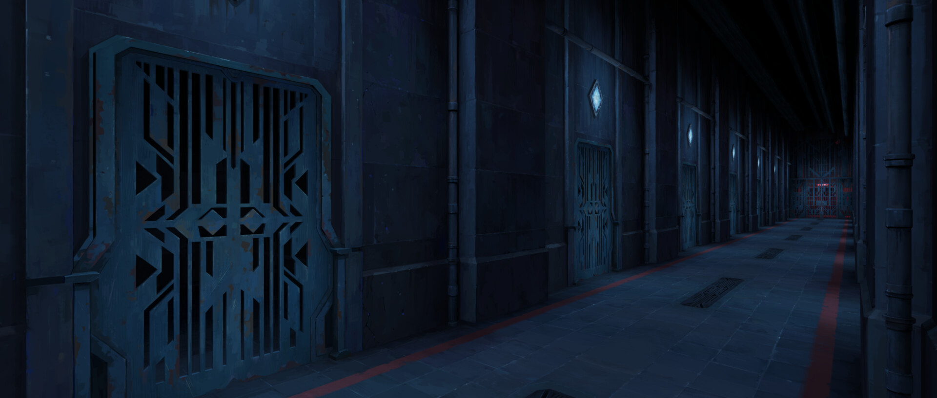 ARCANE | Stillwater Prison Matte Paintings | Mathieu Barbe – @art-of ...