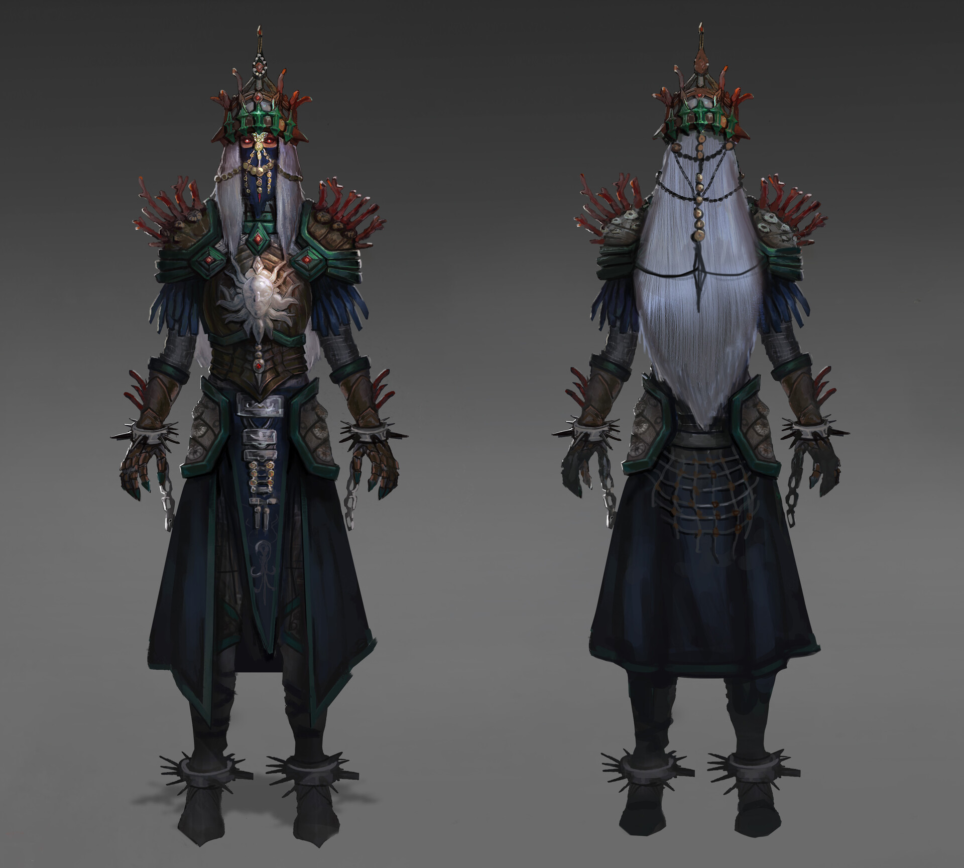 ArtStation - Necromancer Underwater Set