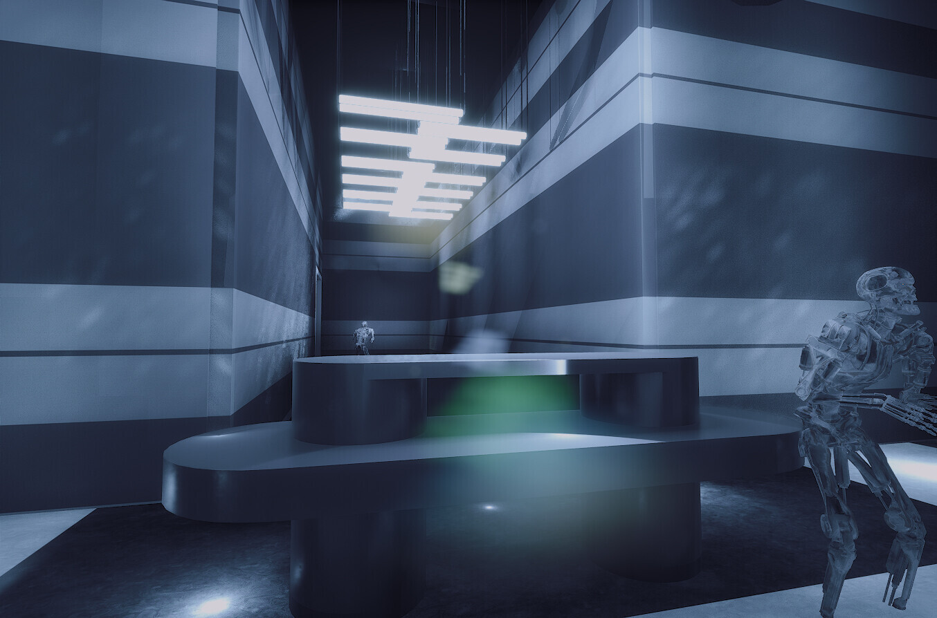 Brandon Volpe - [UE5] Terminator 2: Cyberdyne Lobby