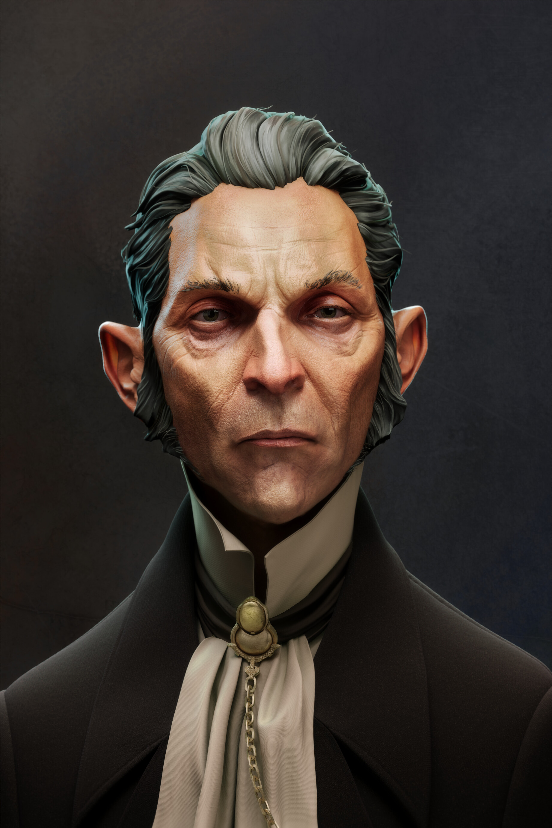 ArtStation - Portrait from the Dishonored