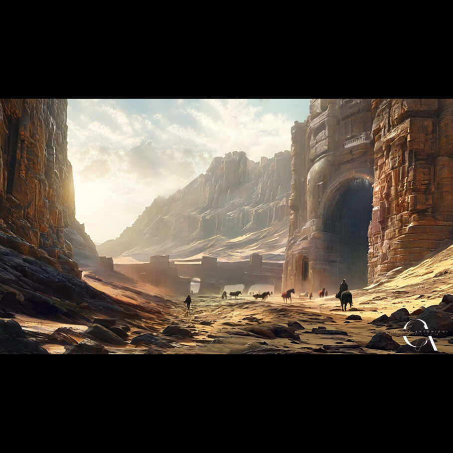 ArtStation - Desert Gate - DMP