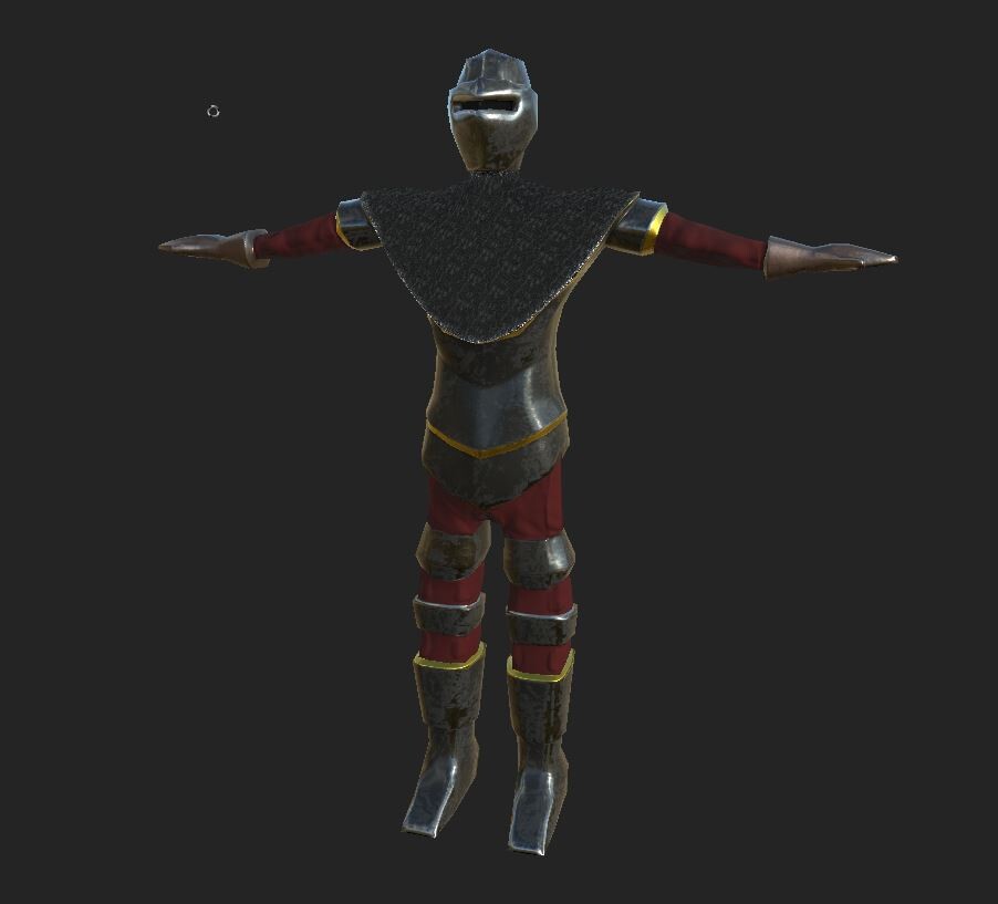 ArtStation - 3D knight for a game