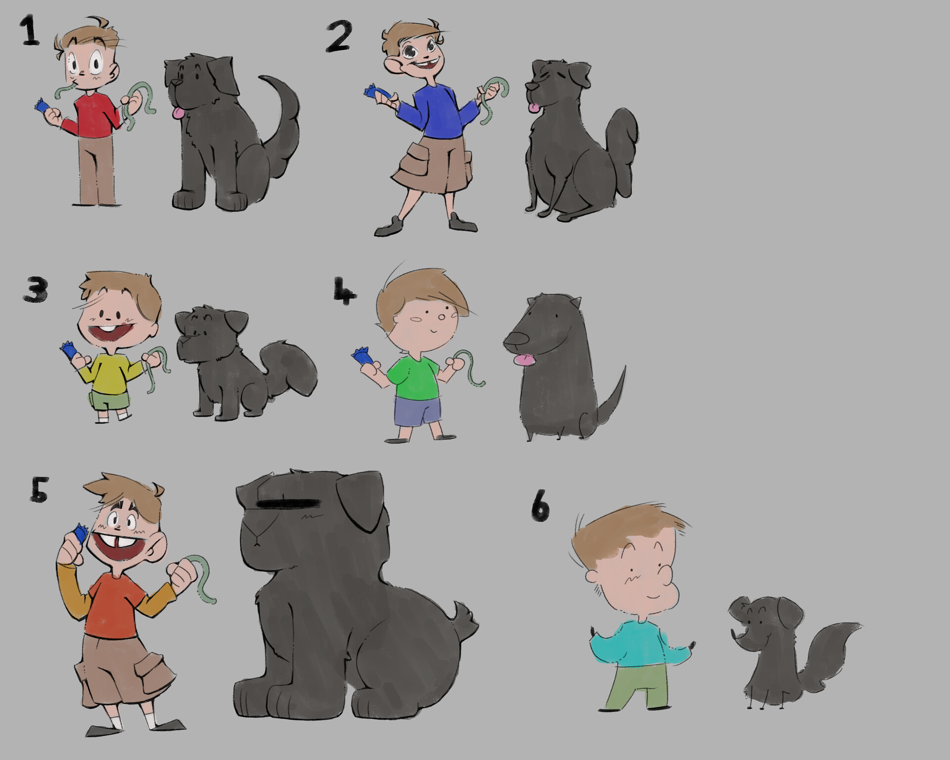 ArtStation - Children's Storybook Character design