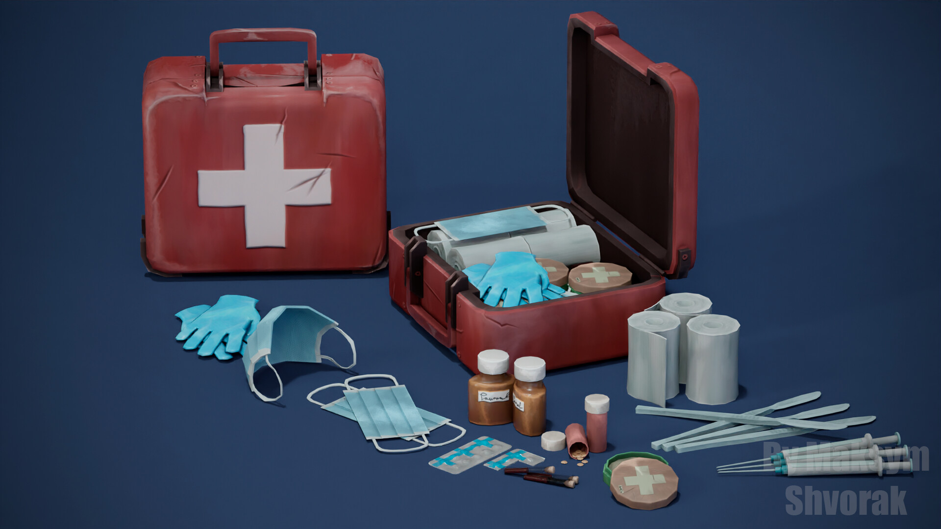 ArtStation - Medical pack for Game Assets