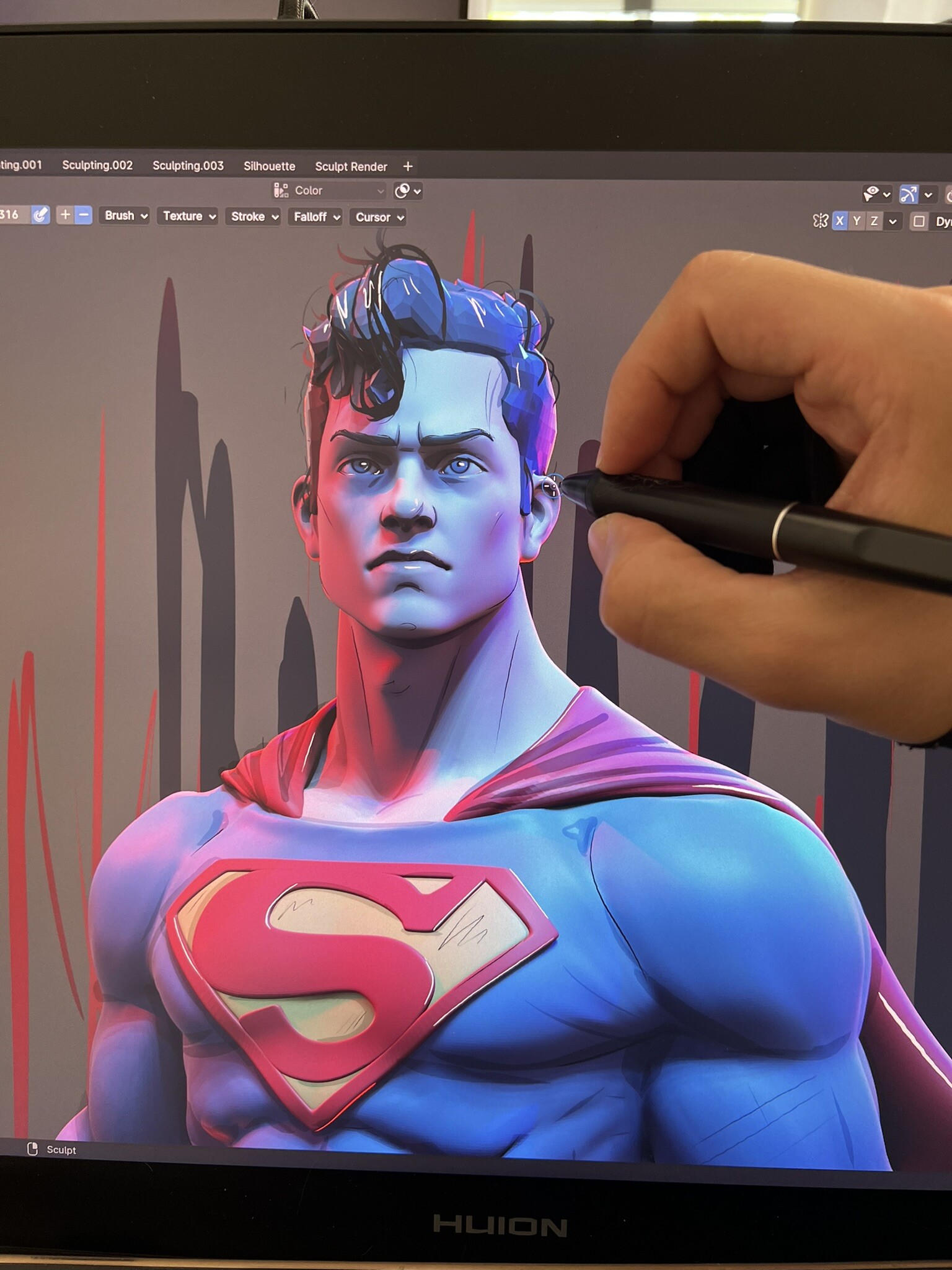 ArtStation - Superman 🦸‍♂️💪