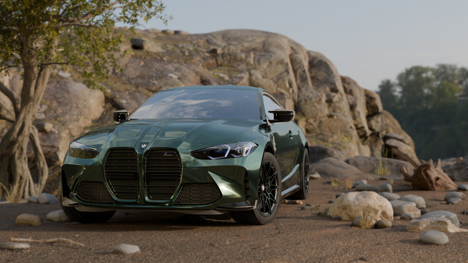 ArtStation - BMW M4 Competition Coupe