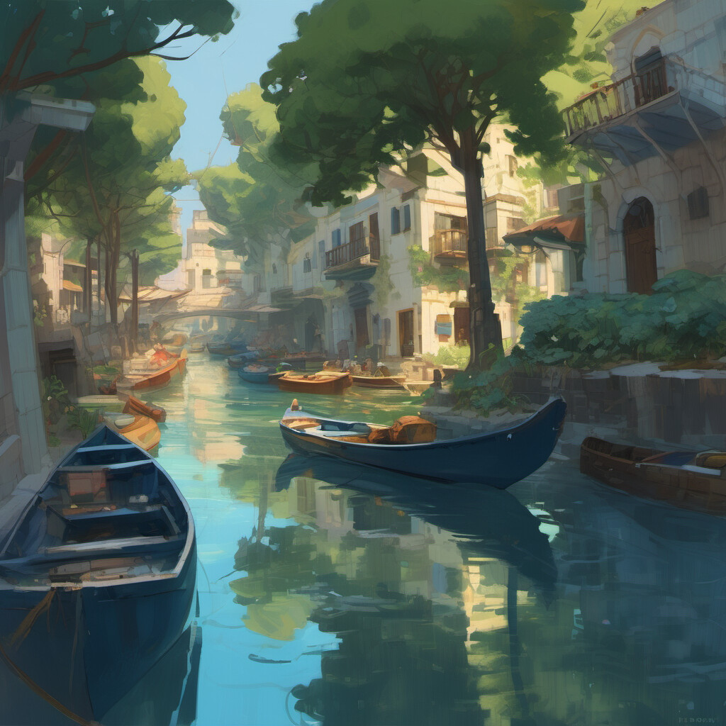 ArtStation - Opening shot: The town of Solis