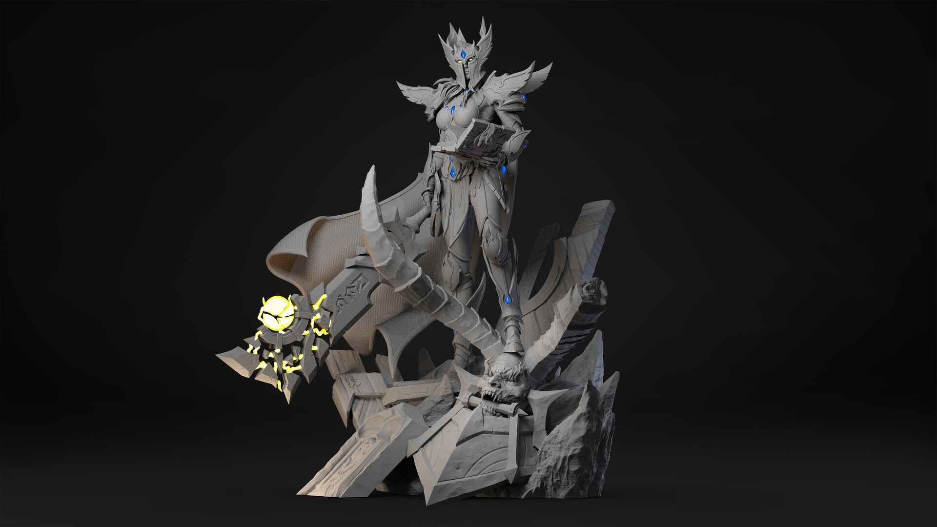 ArtStation - warcraft Bloodelf Paladin Light's Vanguard