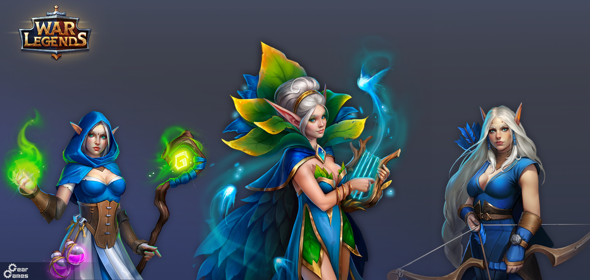 ArtStation - Elf characters