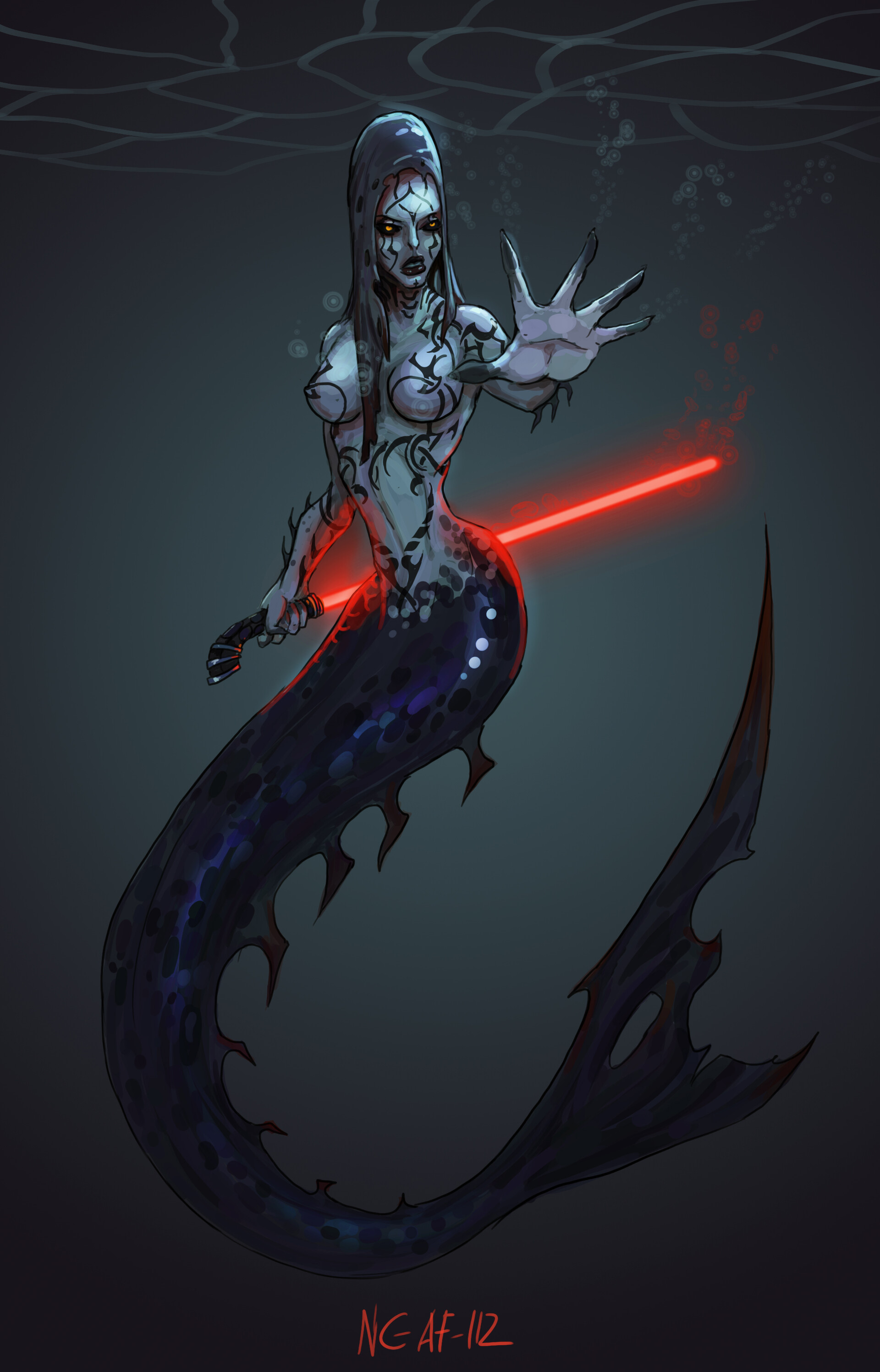 ArtStation - Sith mermaid
