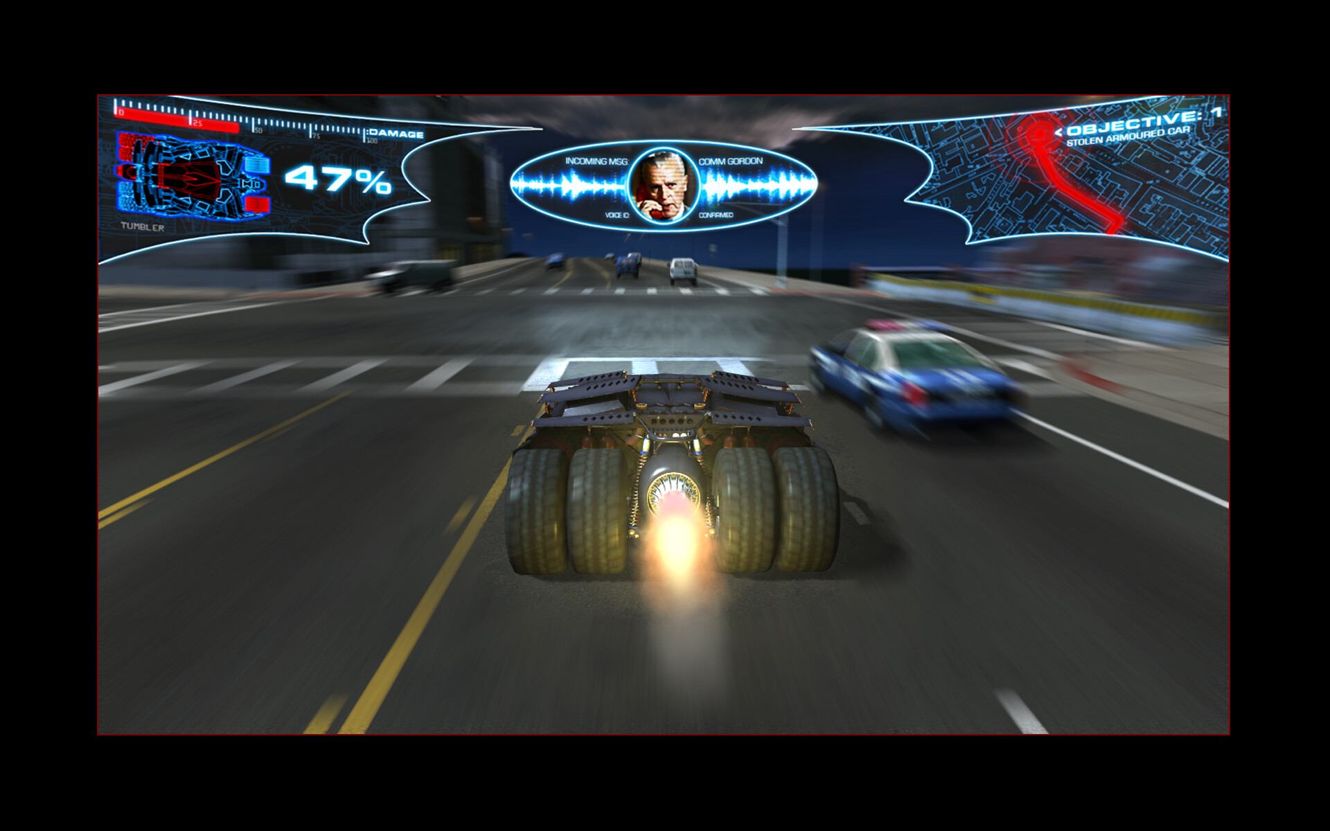 ArtStation - Batmobile HUD iterations