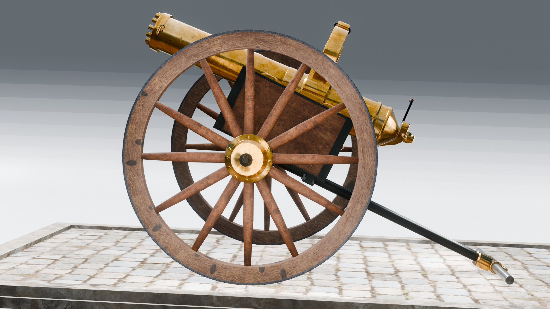 ArtStation - GATLING GUN