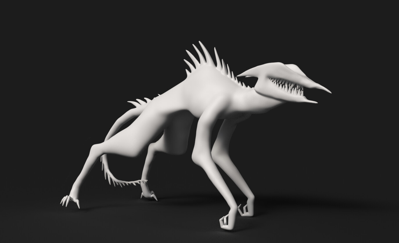 ArtStation - Quadruped creature