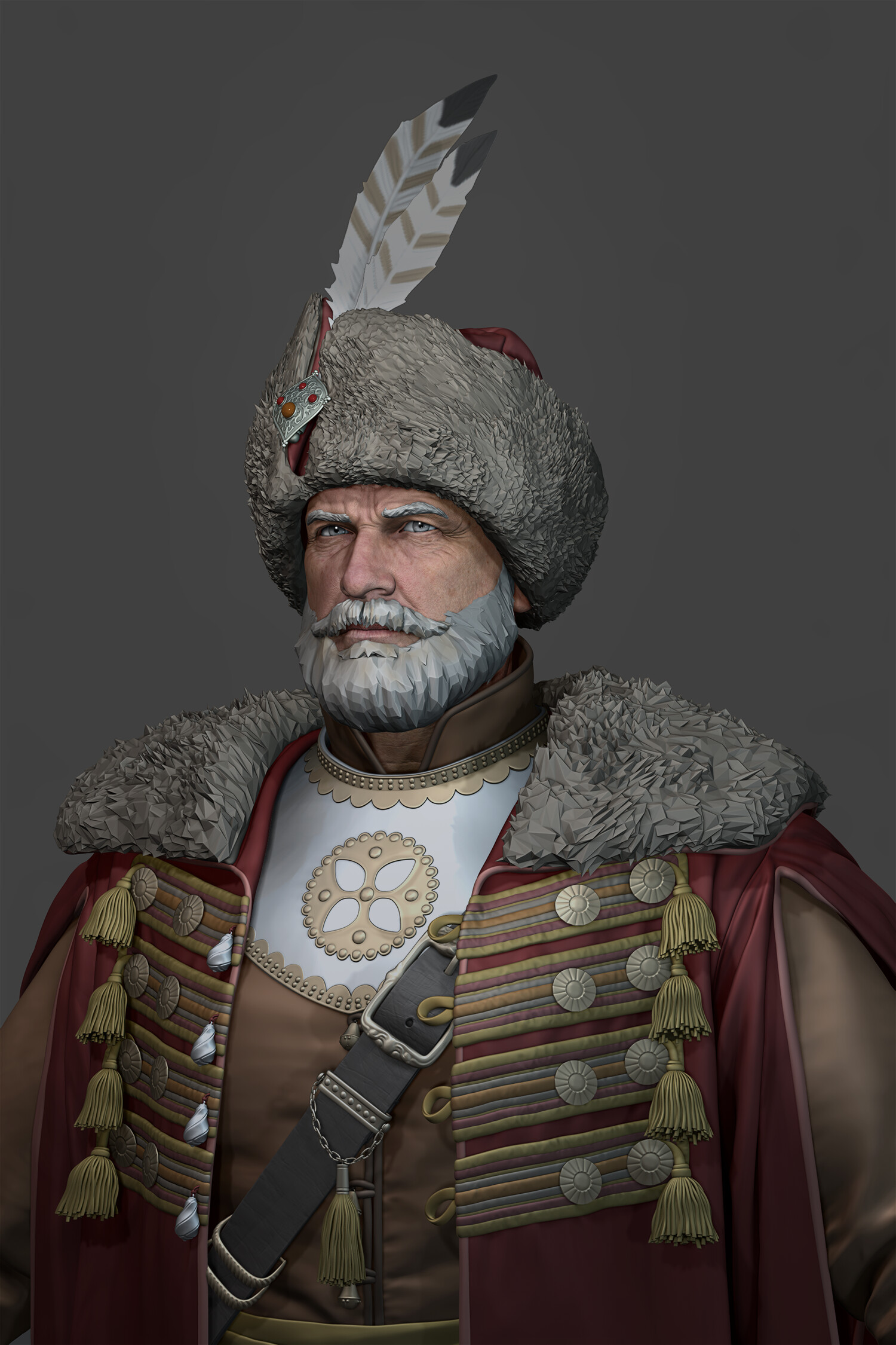 ArtStation - Polish Noble Personal Project - Modelling