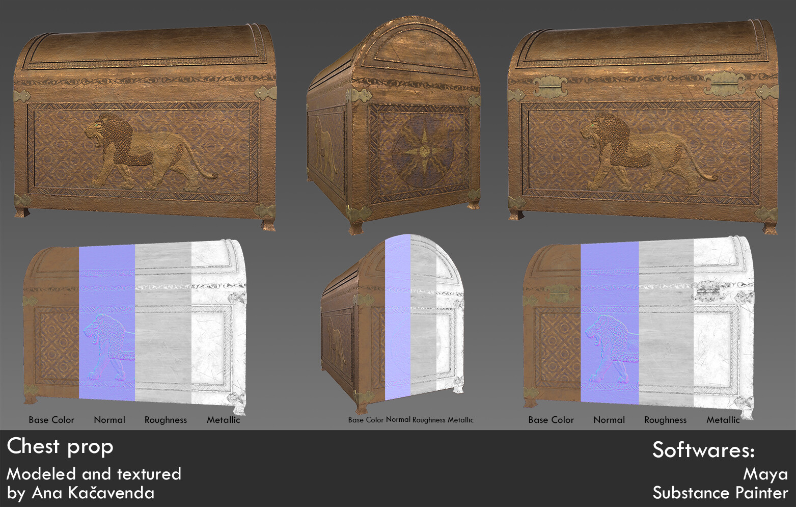ArtStation - Short film assets turnarounds