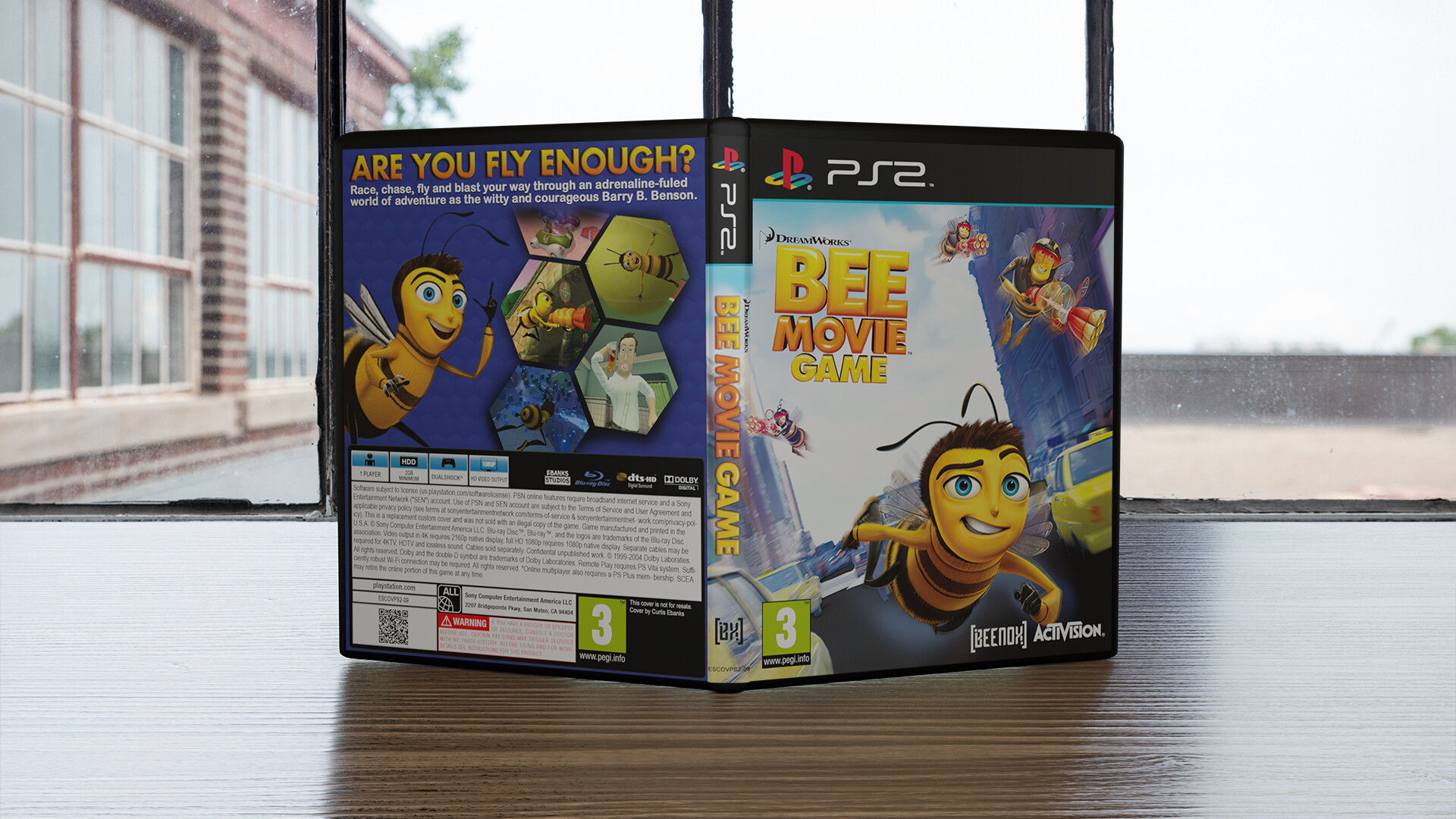 ArtStation - Bee Movie Game - Custom PS2 / Xbox Cover