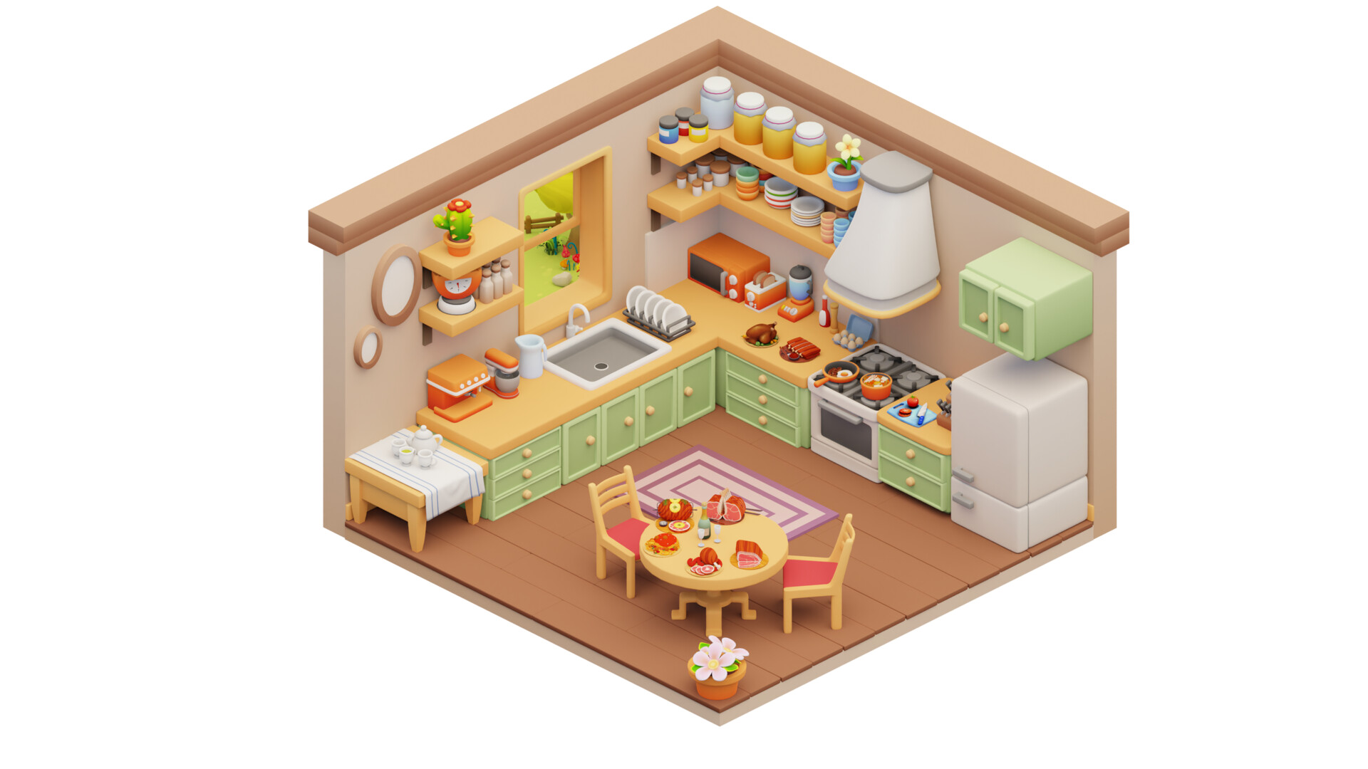 ArtStation - Kitchen