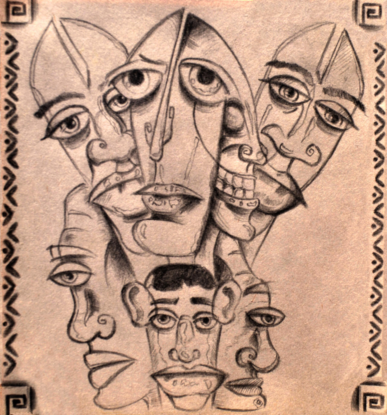 ArtStation - The Masks We Wear