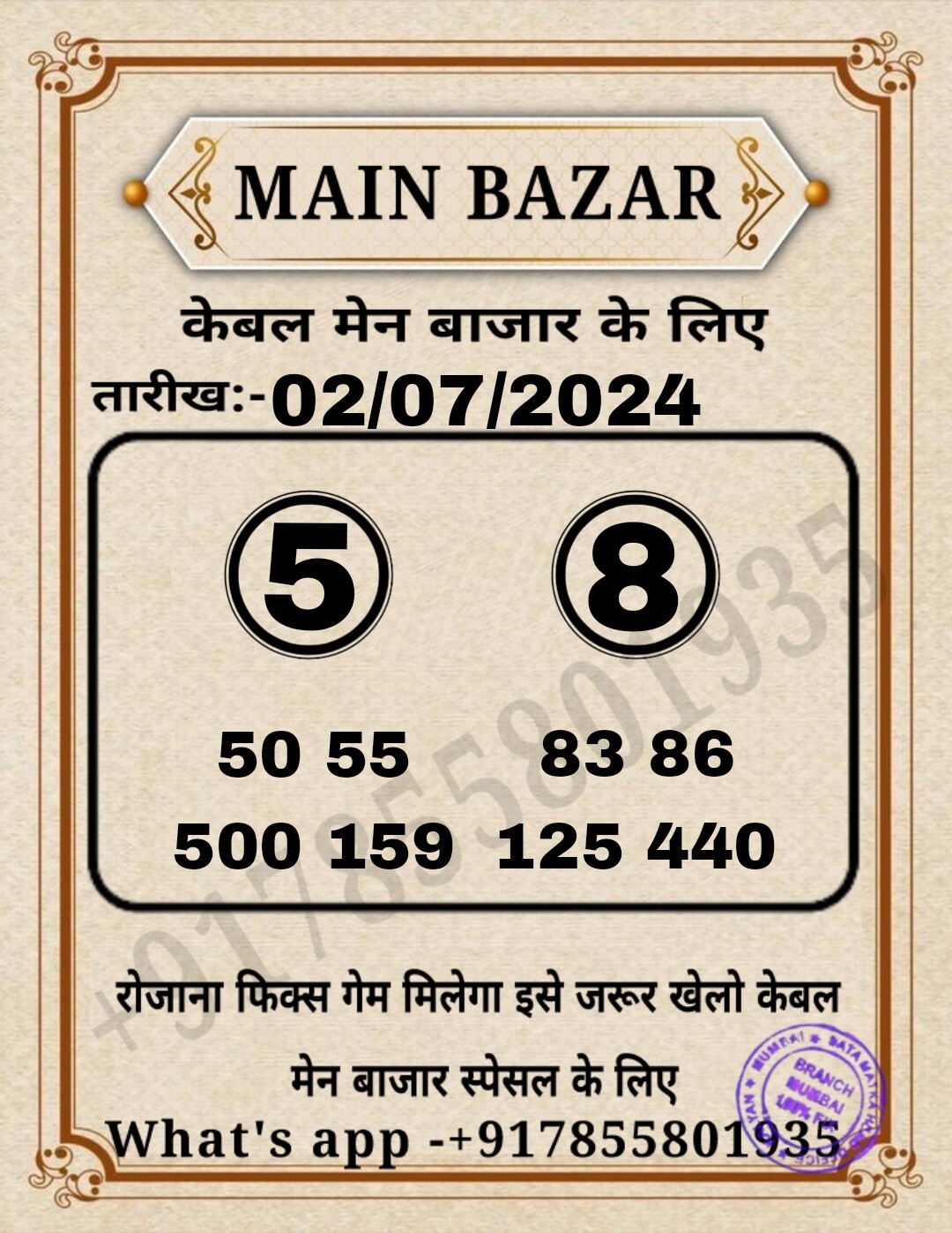 ArtStation - SATTA MATKA, INDIAN MATKA, DP BOSS, MATKA MATKA CHART