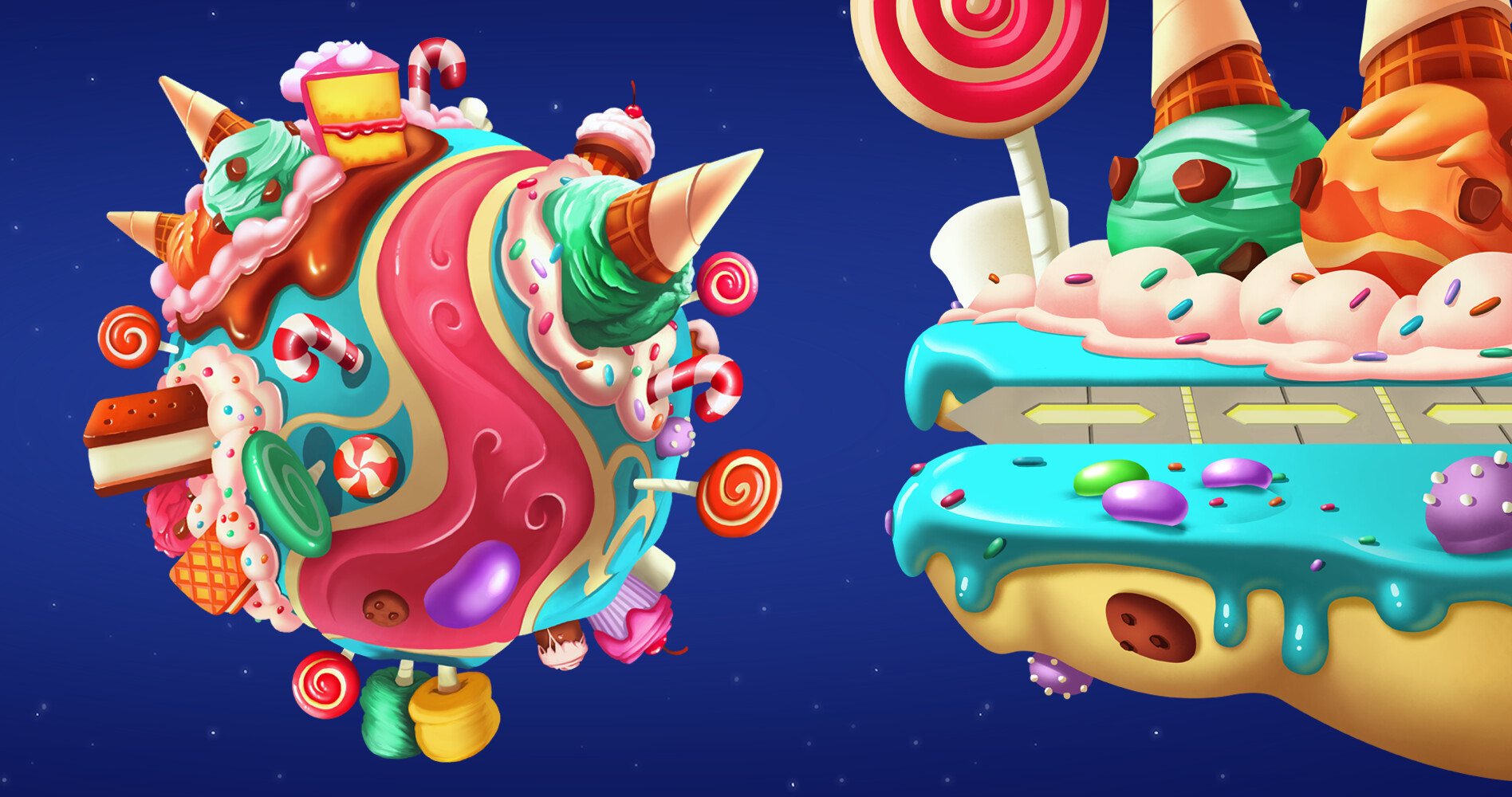 Adam Danger Cook - Candy Planet | Mickey's Magical Math World | Disney